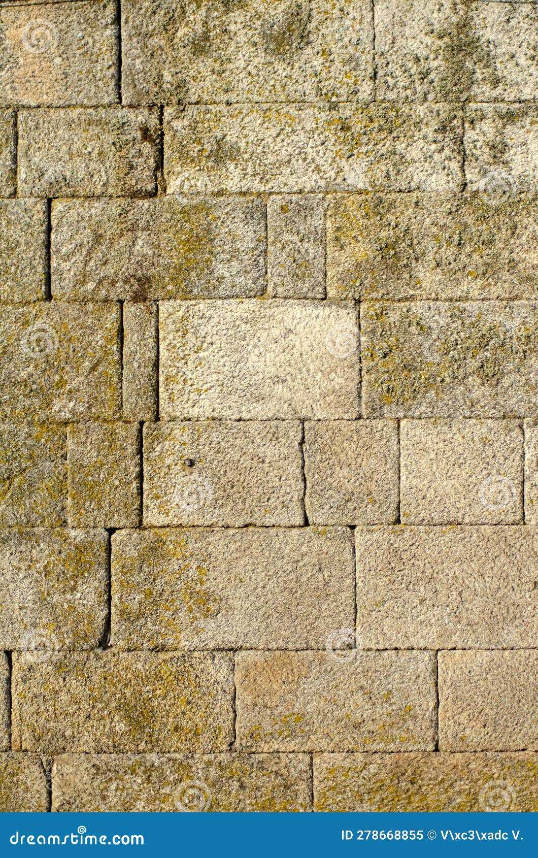 Detail of a Rectangular Granite Masonry Wall, Textured Background Stock ...