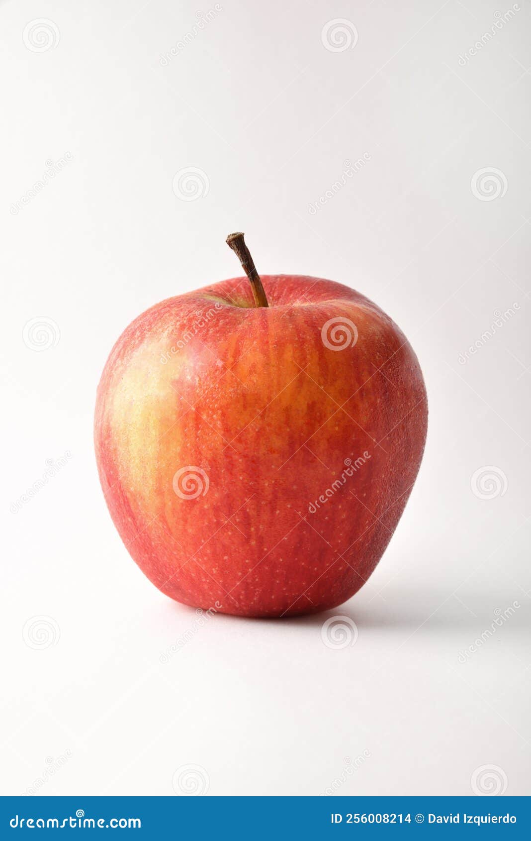 Detail of Red Apple on White Background Stock Photo - Image of ...