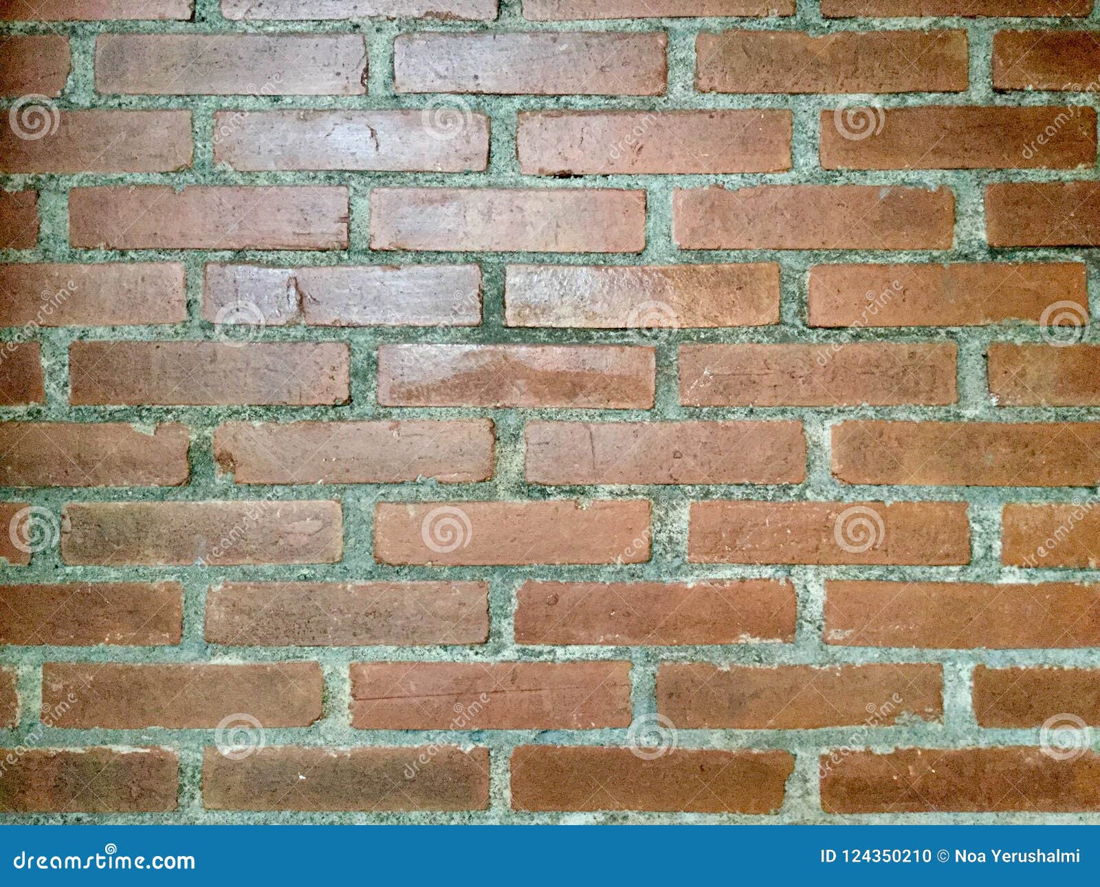 Terra cotta . Brick wall stock photo. Image of closeup - 124350210