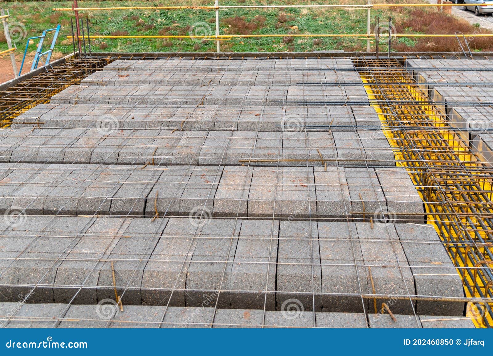 Detail of Reinforced Concrete Slab Under Construction Stock Photo ... Detail of Reinforced Concrete Slab Under Construction Stock Photo ...