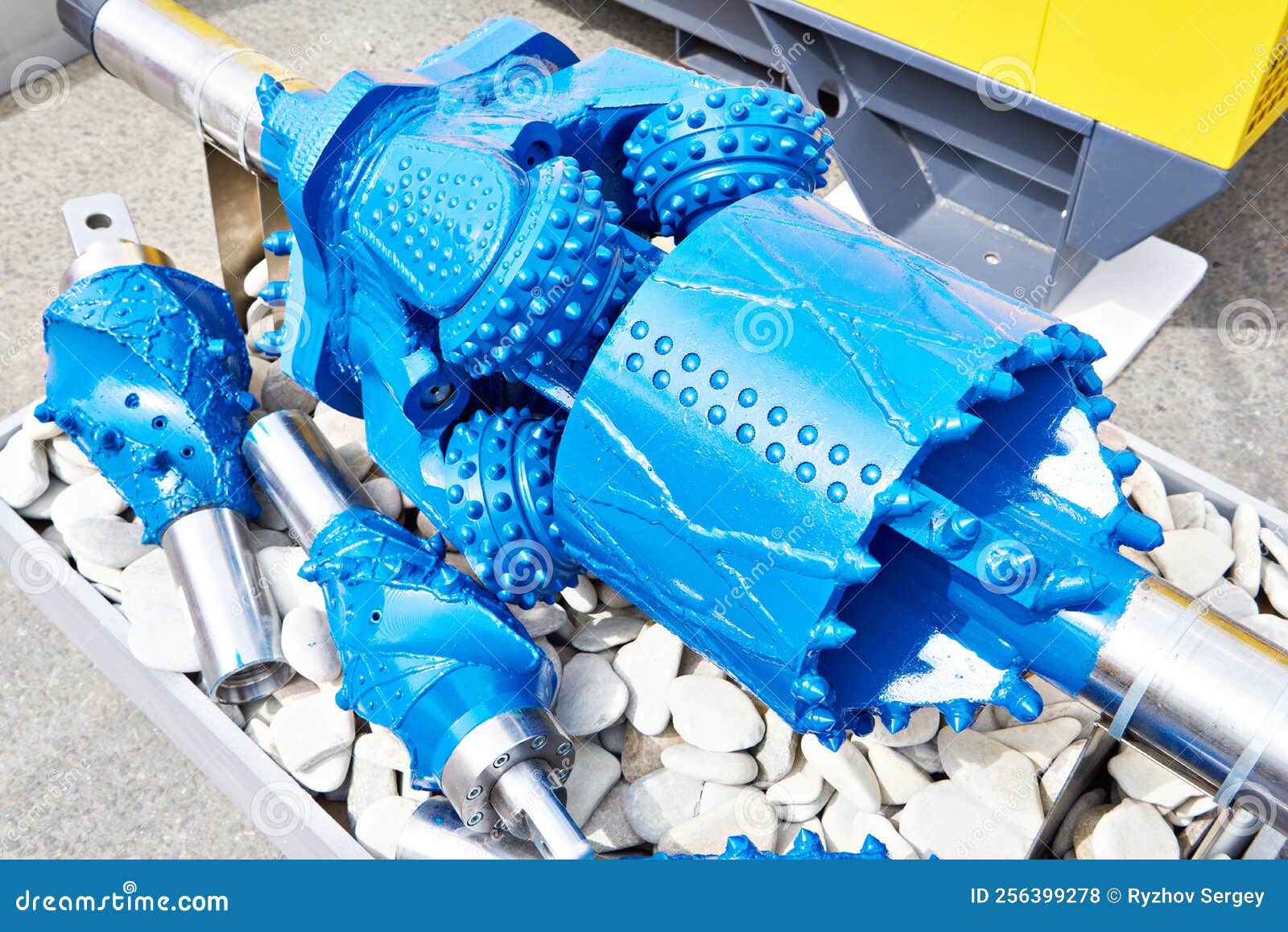 Detail Road Milling Boring Cutter Stock Photo - Image of covering ...