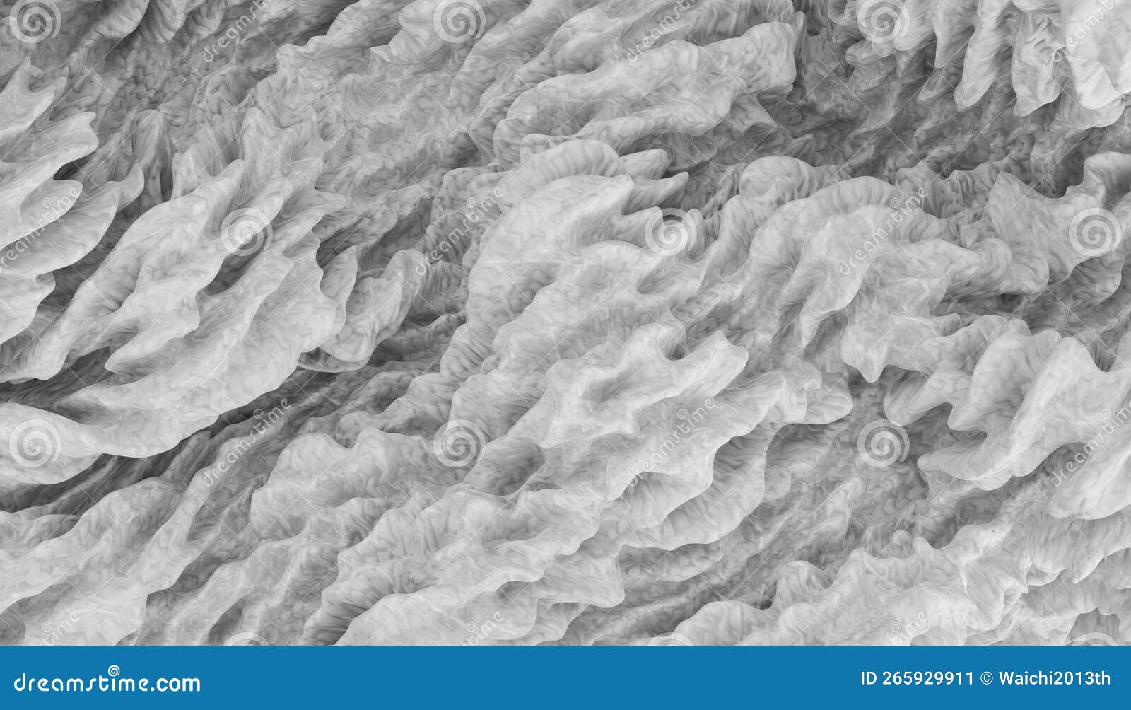 Detail of a Rock with Variants of Gray. Rock Full of Curves and Smooth ...