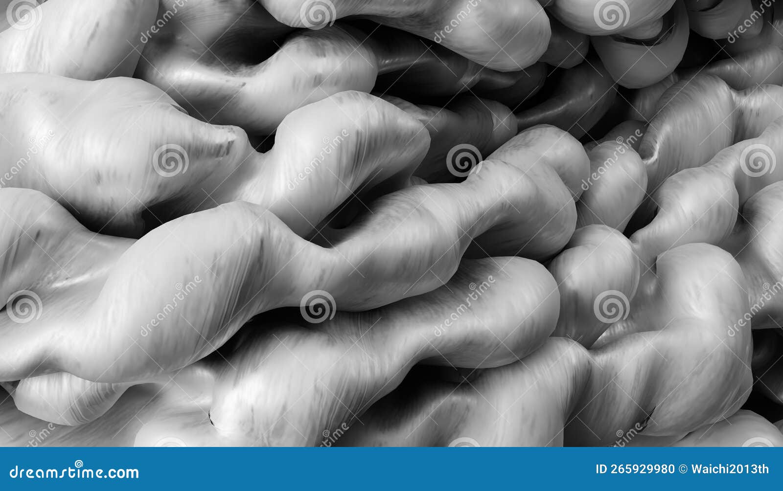 Detail of a Rock with Variants of Gray. Rock Full of Curves and Smooth ...