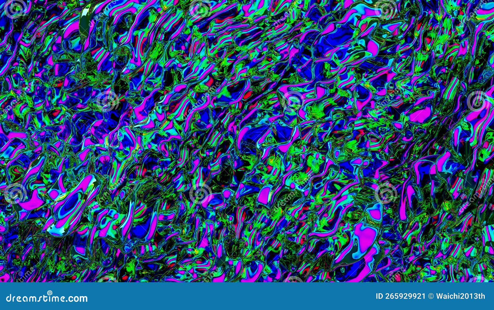 Detail of a Rock with Variants of Multi Color. Rock Full of Curves and ...