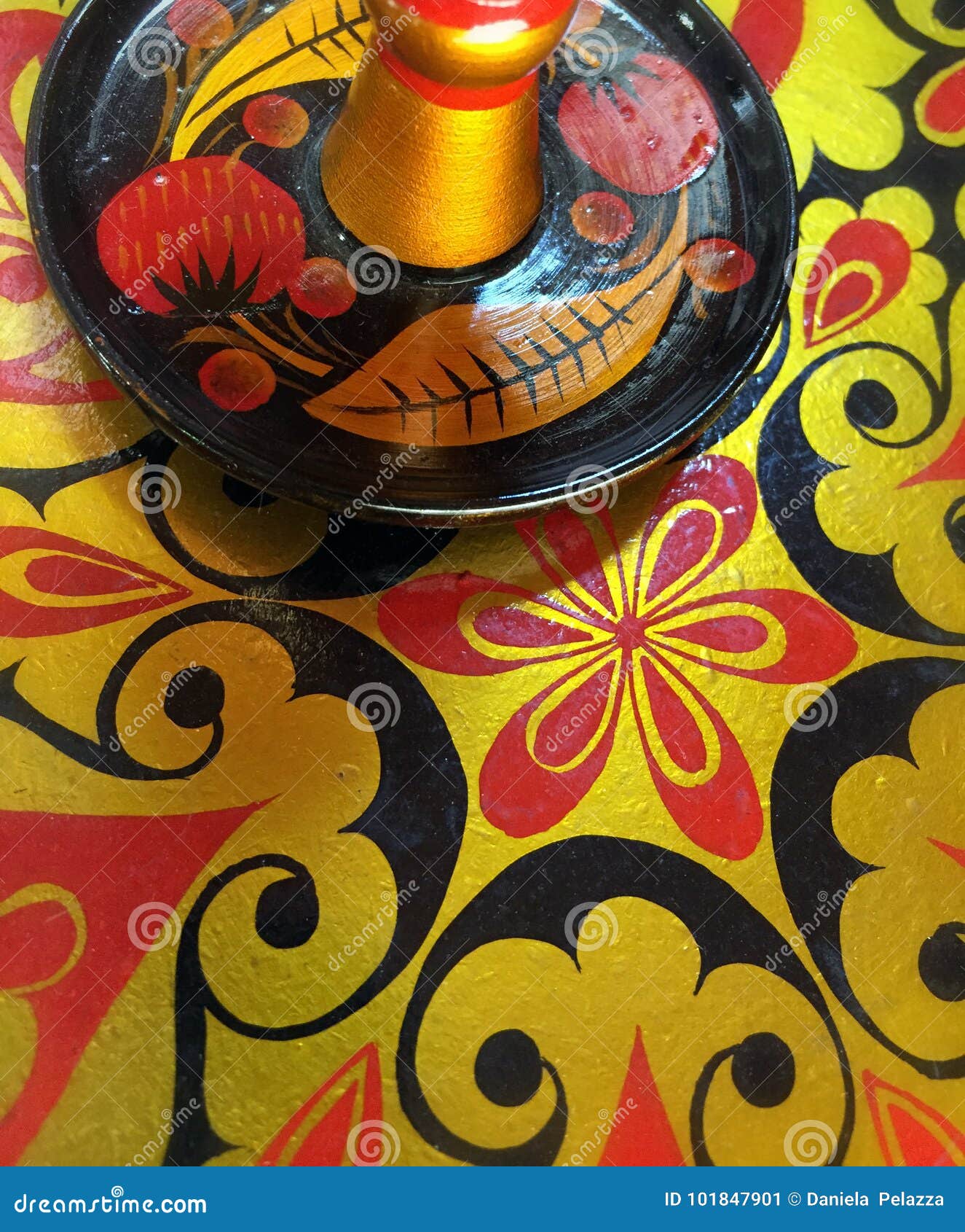 Detail of russian plates stock image. Image of gold - 101847901