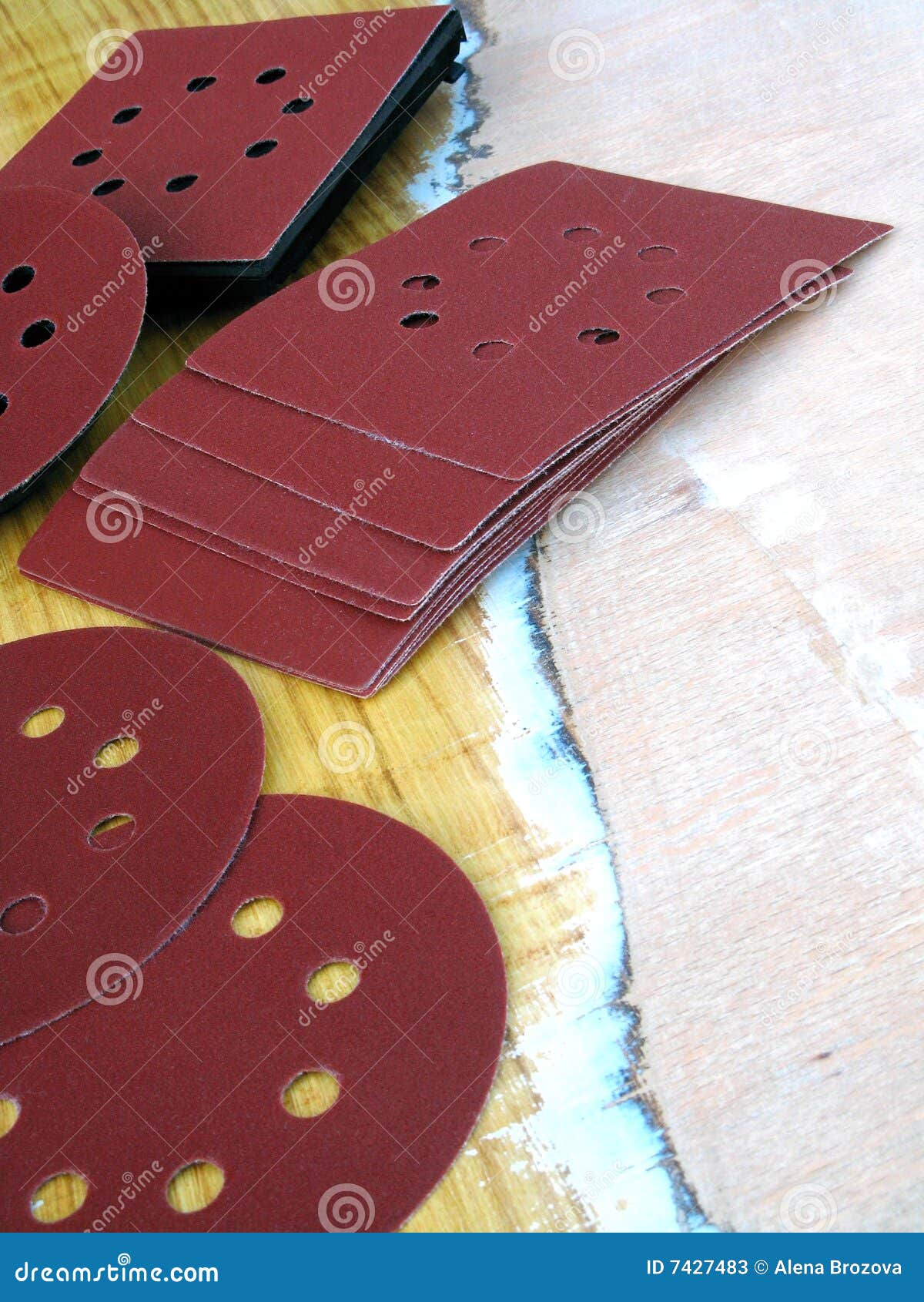 Detail of sand - paper stock image. Image of build, closeup - 7427483