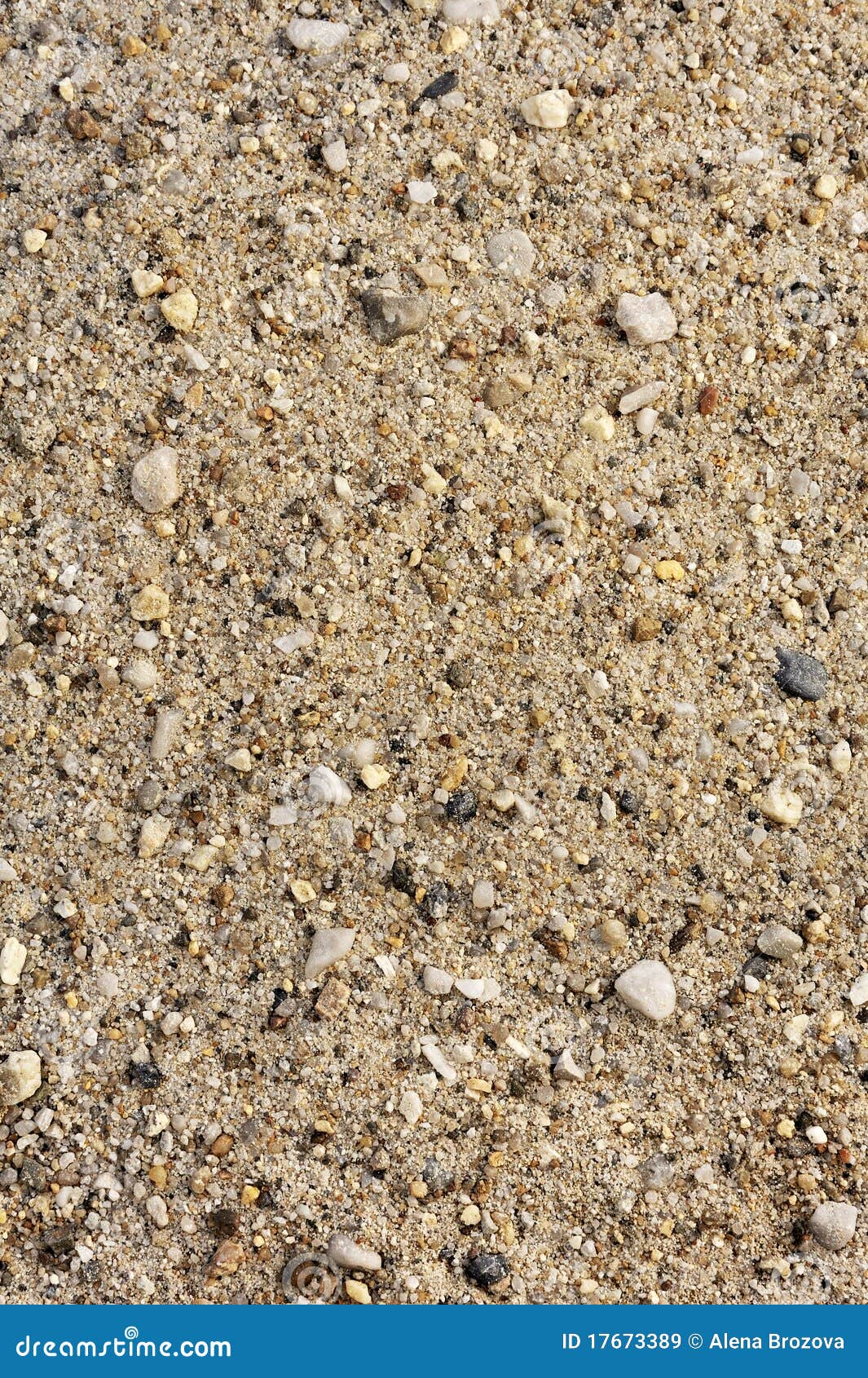 Detail of Sand Texture with Small Stones Stock Image - Image of brown ...