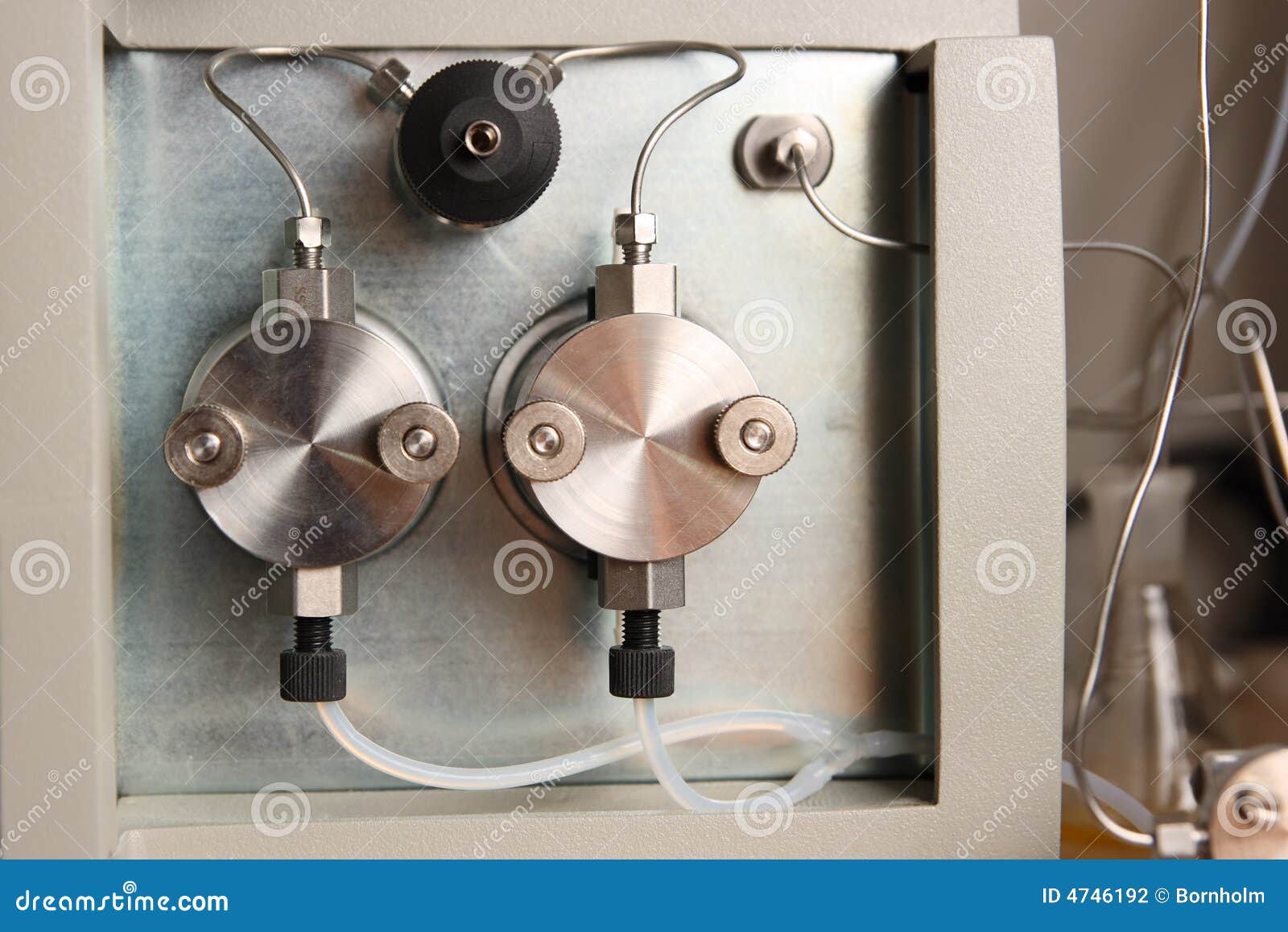 Detail of SEC Chromatograph Stock Photo - Image of assay, display: 4746192