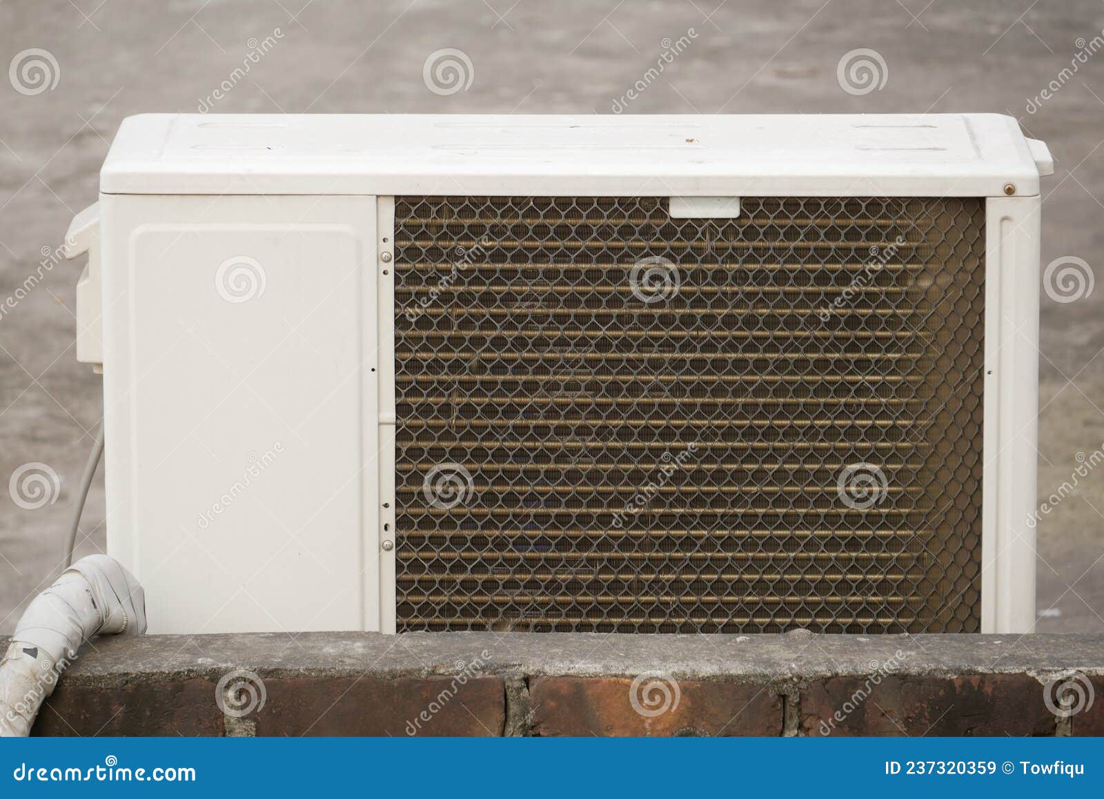 Detail Shot of Flat Air Conditioner Stock Image - Image of apartment ...