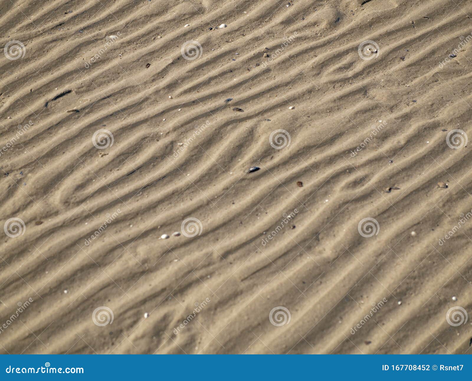 Detail Shot of Sand Formed into Waves Stock Photo - Image of scenic ...