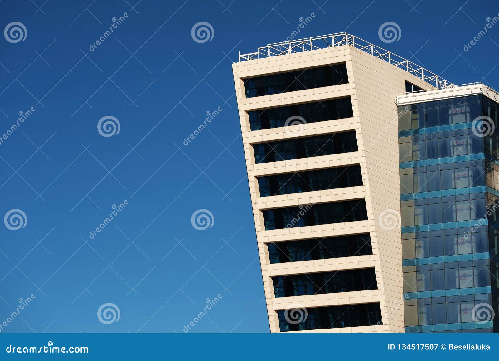 Detail of Skyscraper Building Stock Image - Image of concept, tower ...