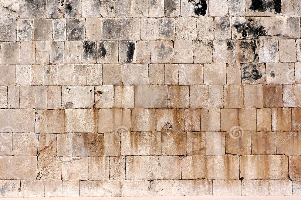 Detail of Small Mayan Pyramid at Chichen Itza Stock Image - Image of ...