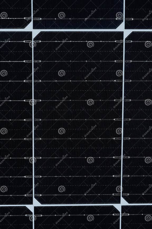 Detail of solar panel cell stock photo. Image of detail - 331368150