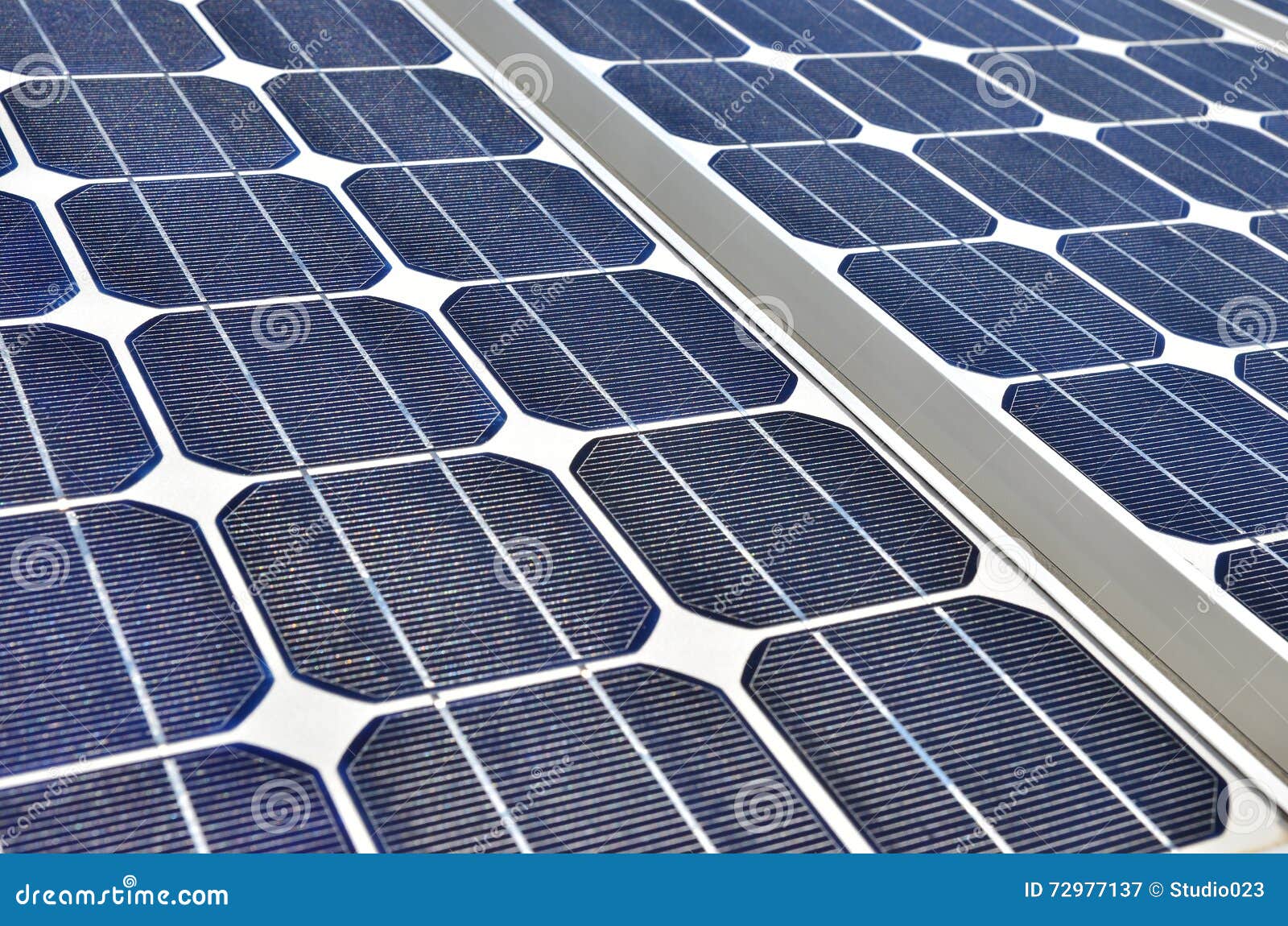 Detail of a solar panel stock image. Image of blue, texture - 72977137