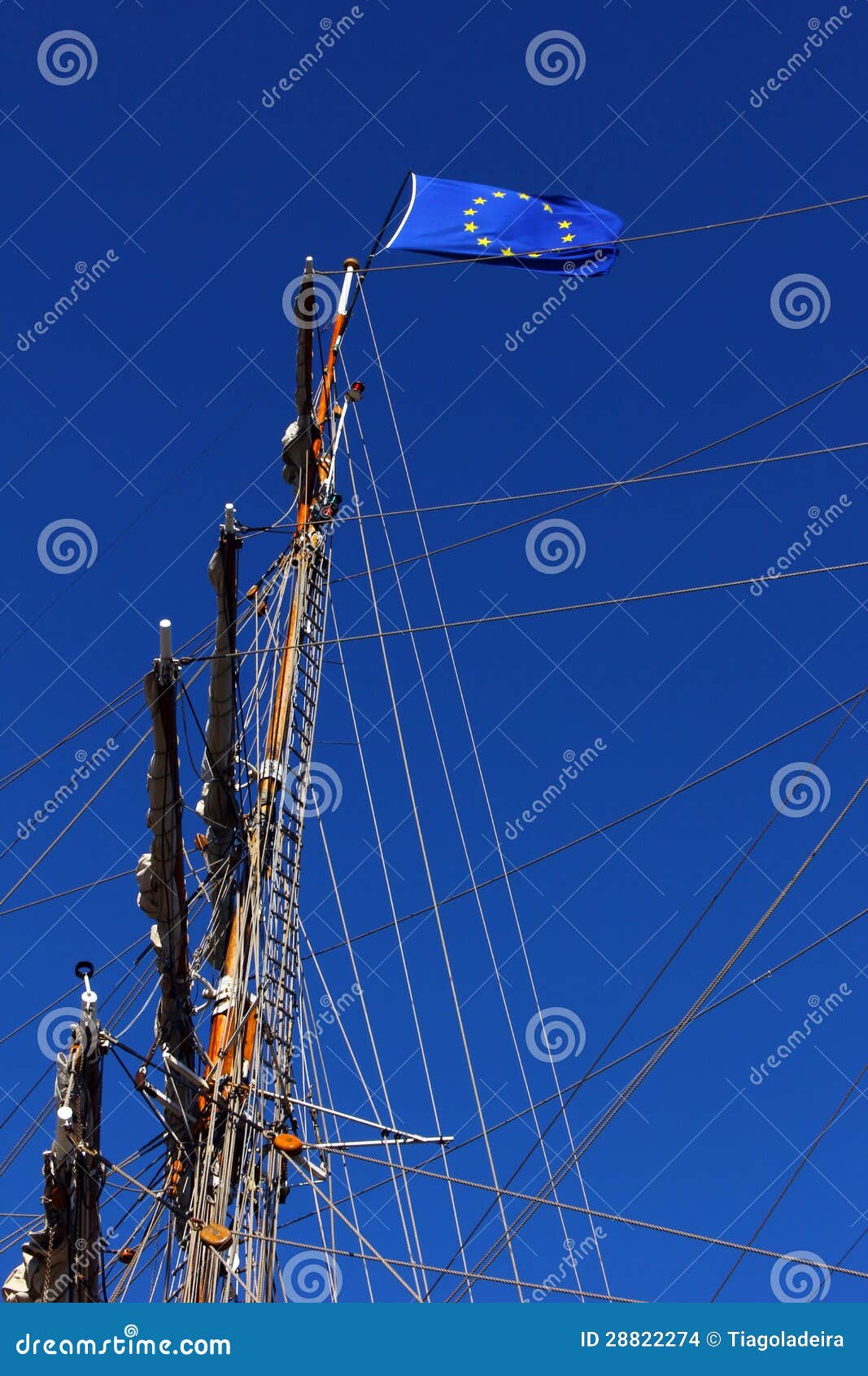 Detail of some masts stock photo. Image of moored, control - 28822274