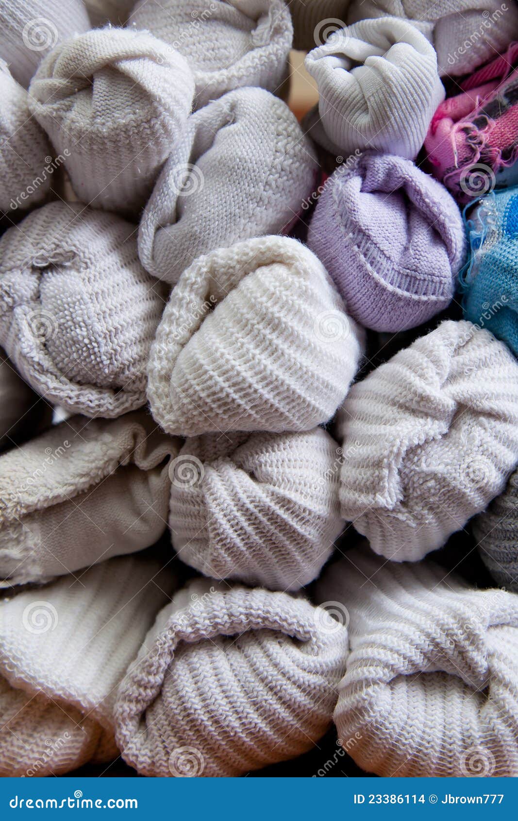 Detail of Sorted Socks stock photo. Image of clothing - 23386114
