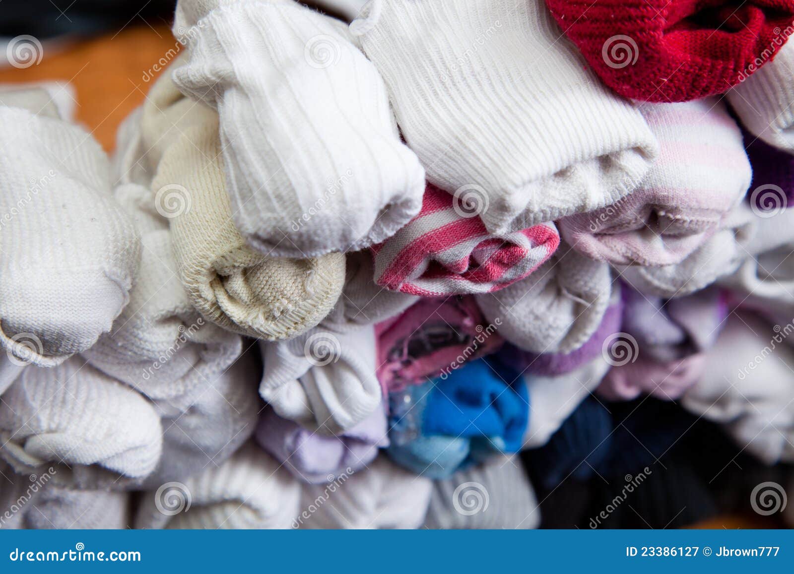 Detail of Sorted Socks stock image. Image of pile, complete - 23386127
