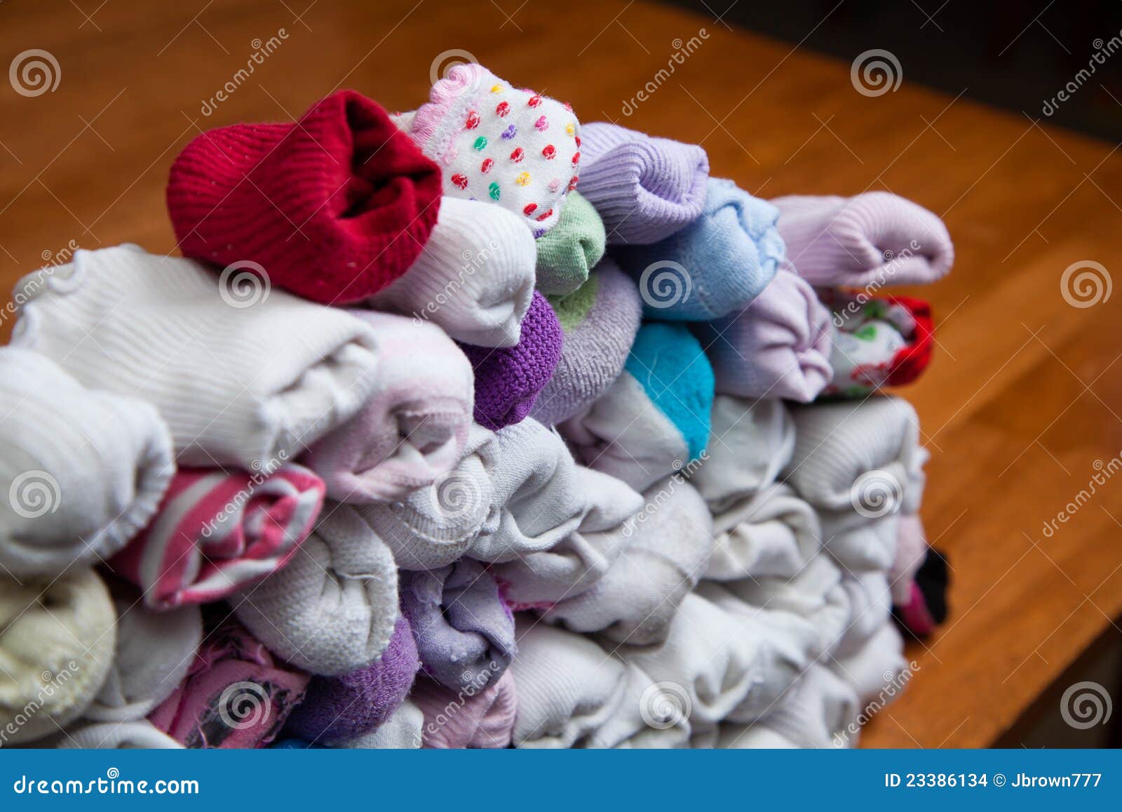 Detail of Sorted Socks stock photo. Image of wear, pile - 23386134