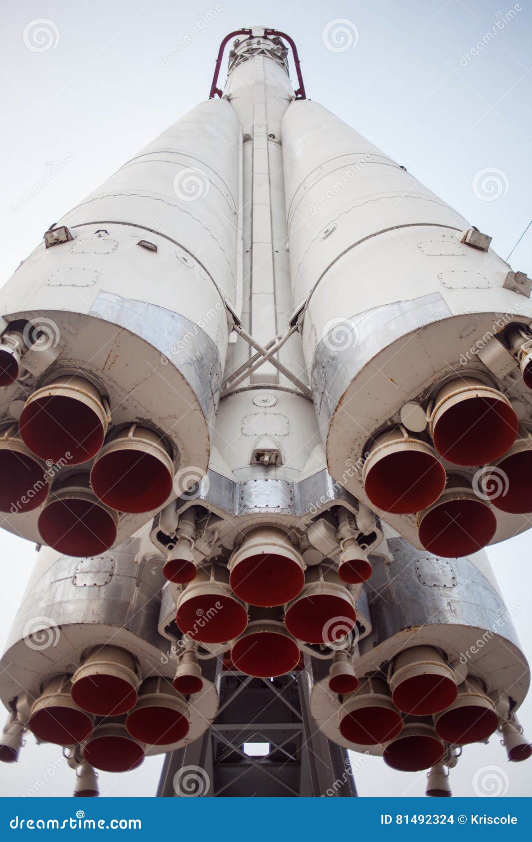 Detail of Space Rocket Engine. Part of the Rocket, Close-up, Science ...