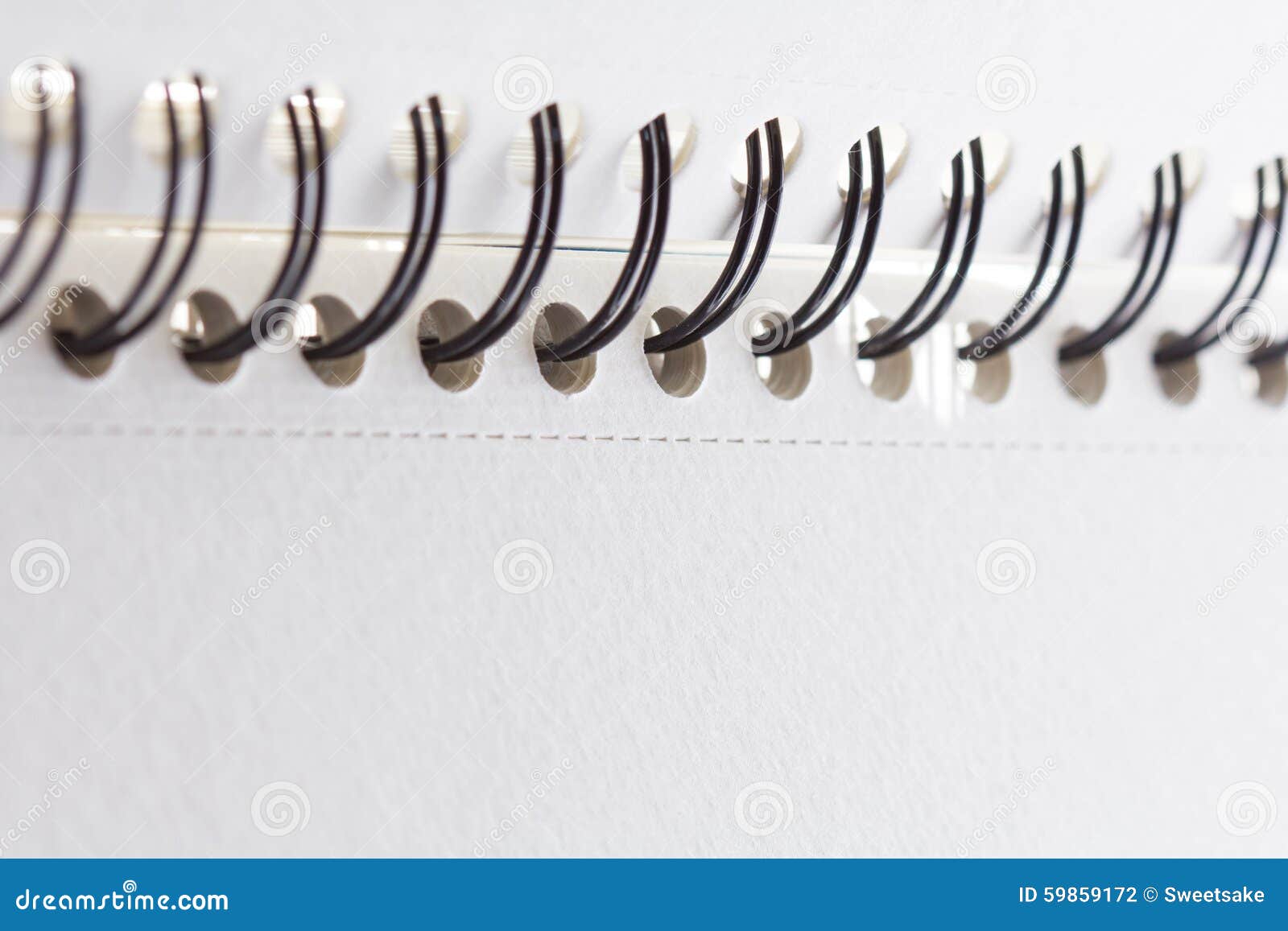 Detail Spiral Notebook Close Up Stock Photo - Image of draw, notebook ...