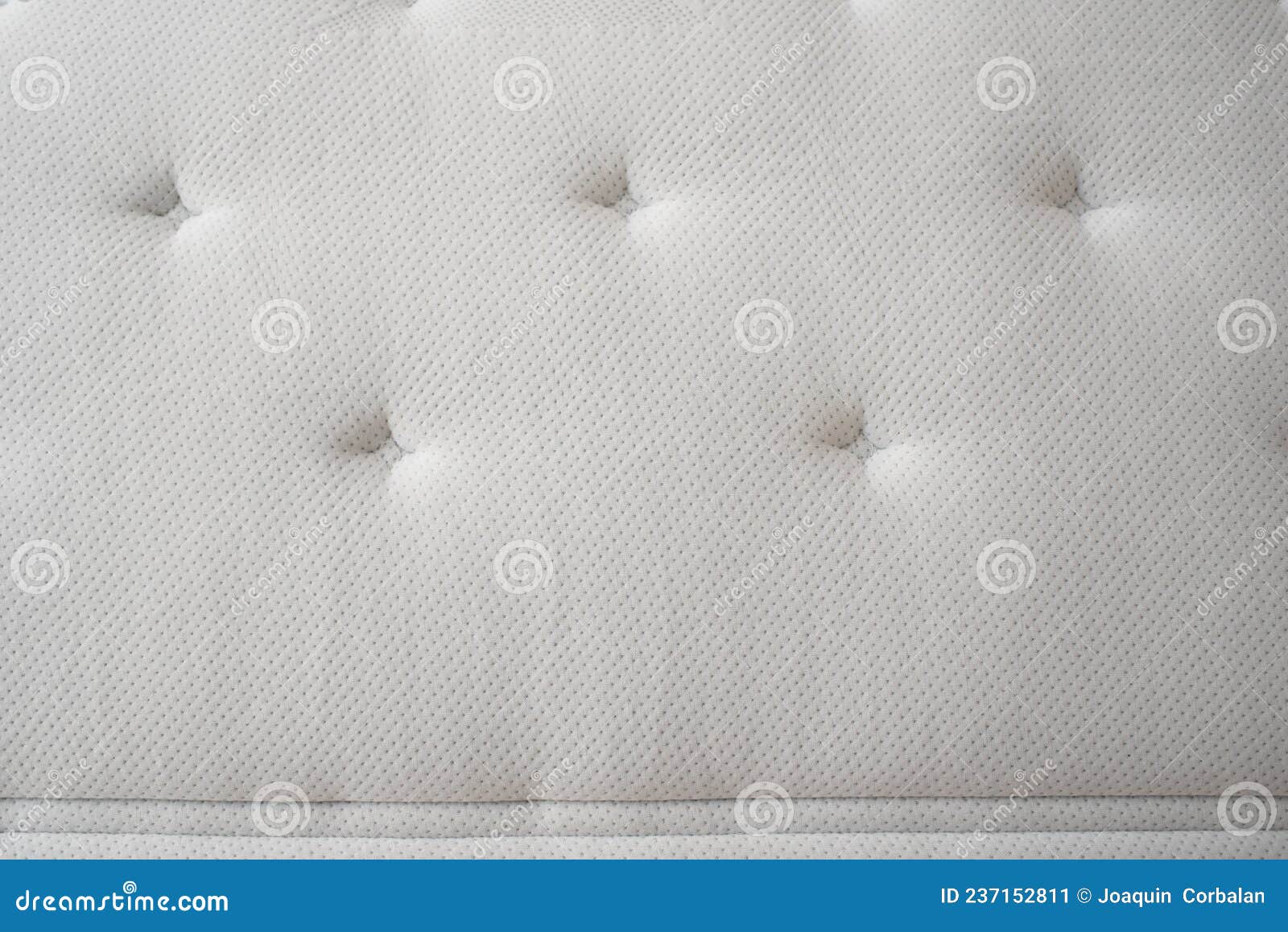 Detail of the Spongy Material of the Upper Fabric of a Mattress for ...