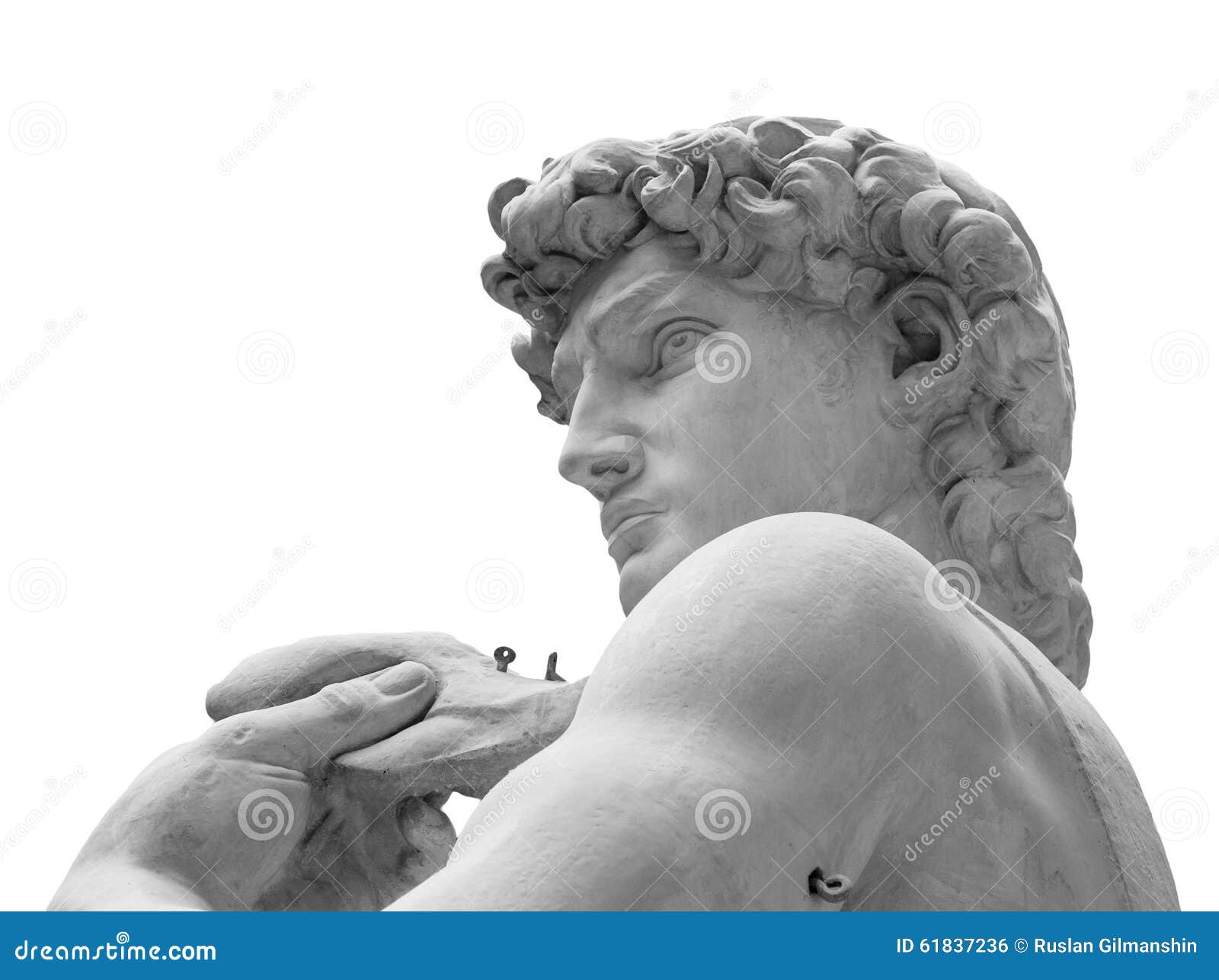 The Detail of Statue - David by Michelangelo Stock Photo - Image of ...