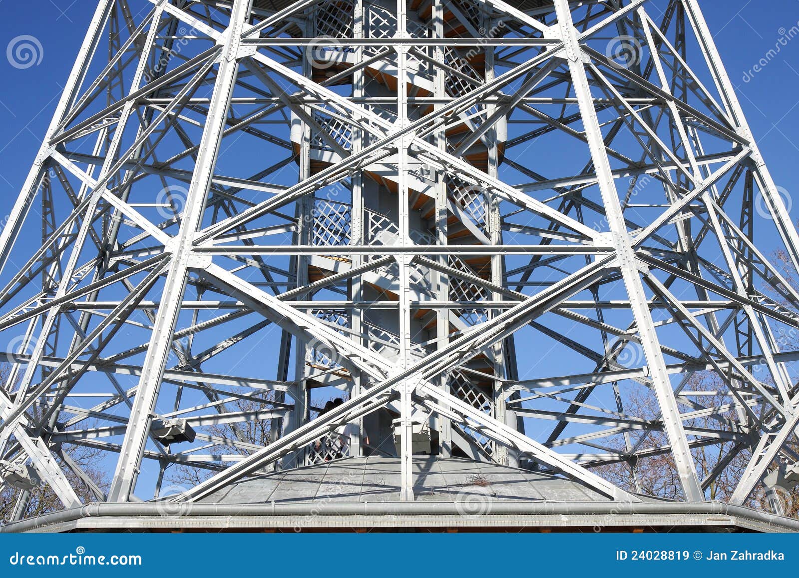 Detail of a Steel Framework Construction Stock Image - Image of ...