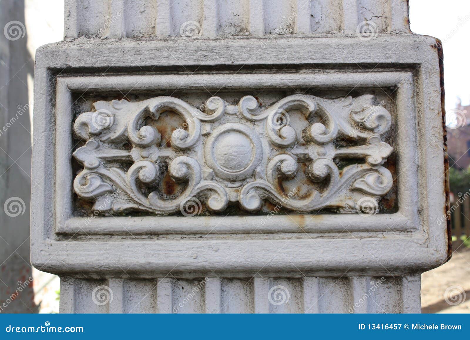 Detail stone column stock image. Image of architecture - 13416457