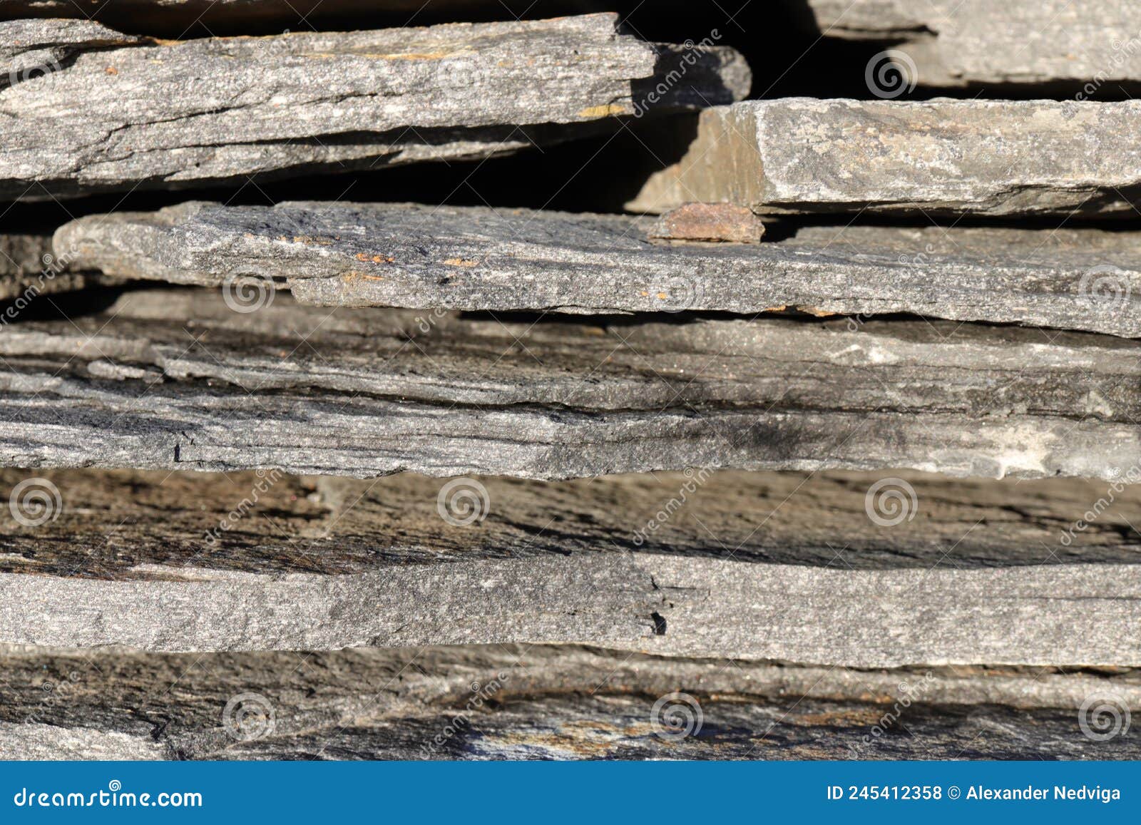 Detail Stone Layers Wall Structure Surface Stock Photo - Image of ...