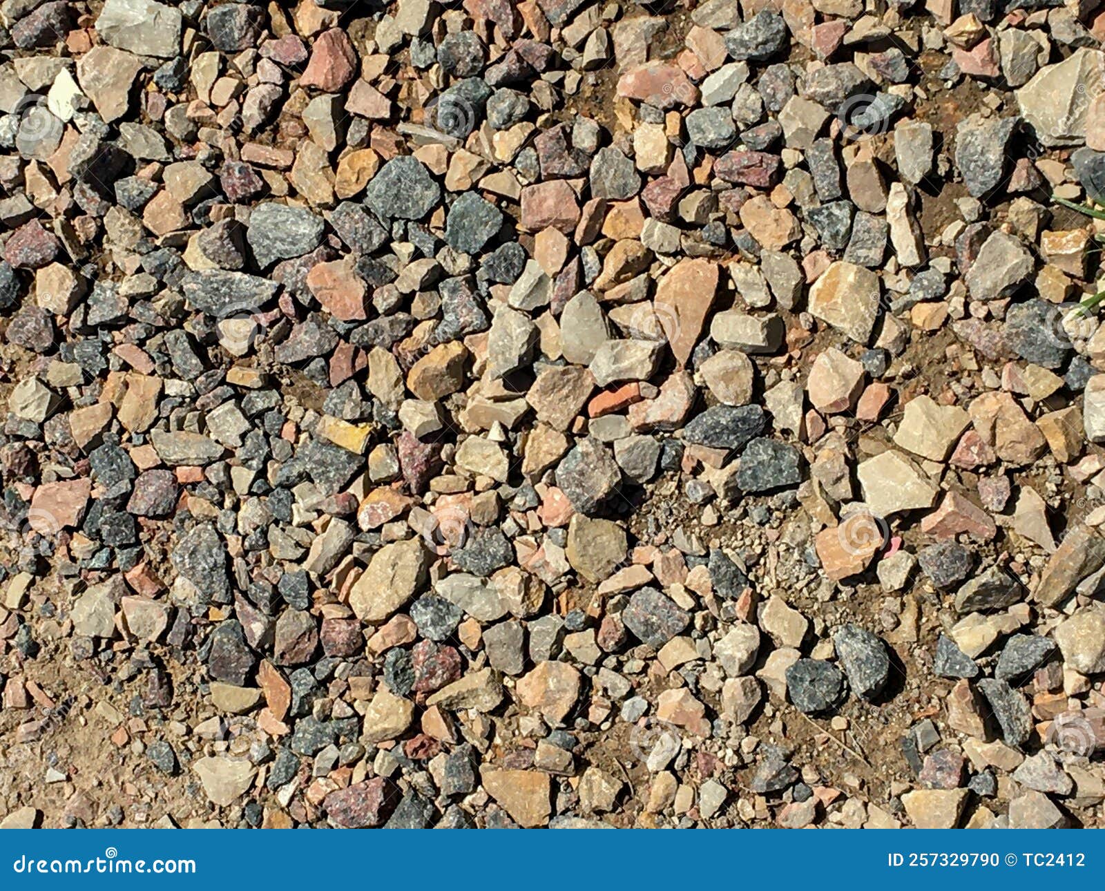 Detail of a stone path stock photo. Image of land, gravel - 257329790