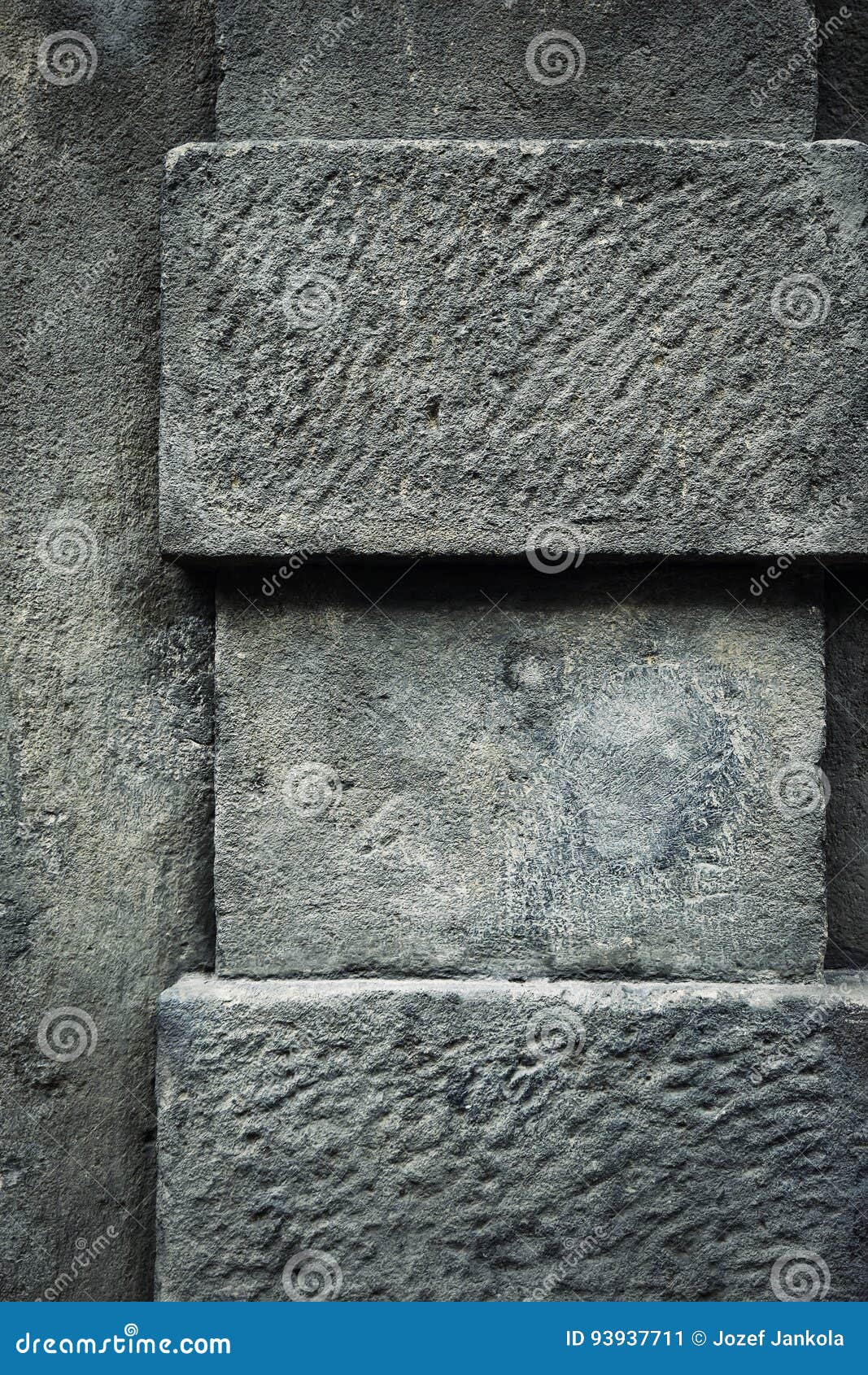 Detail of stone pillar stock image. Image of brown, construction - 93937711
