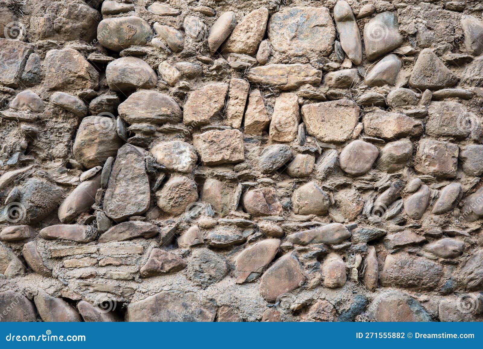 Detail of an Old Medieval Wall, Texture Stock Photo - Image of ...