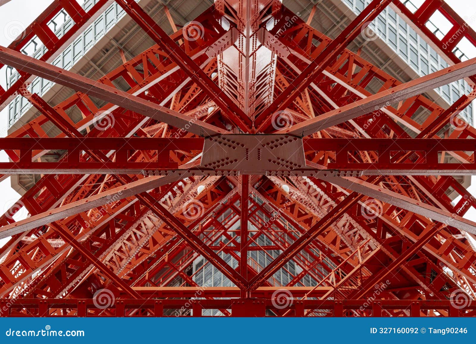 Detail Structure of Tokyo Tower in Tokyo Stock Photo - Image of ...