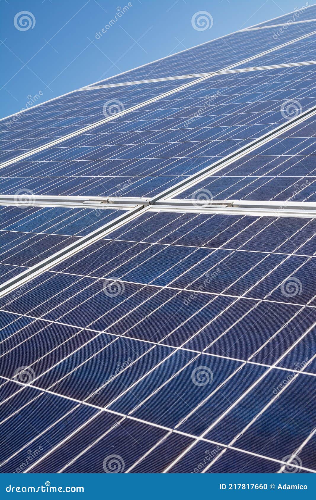 Detail of the Surface of the Solar Panels Stock Photo - Image of ...
