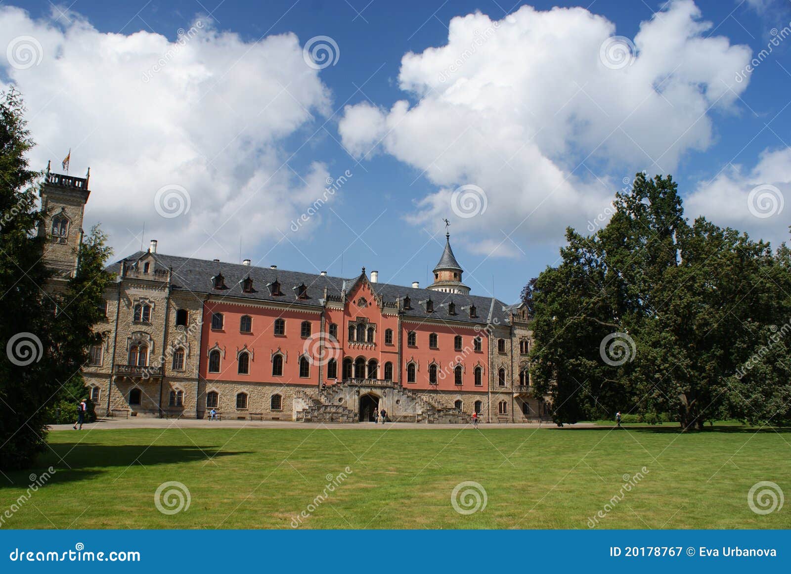 Detail of Sychrov Castle Near Liberec Stock Image - Image of castello ...