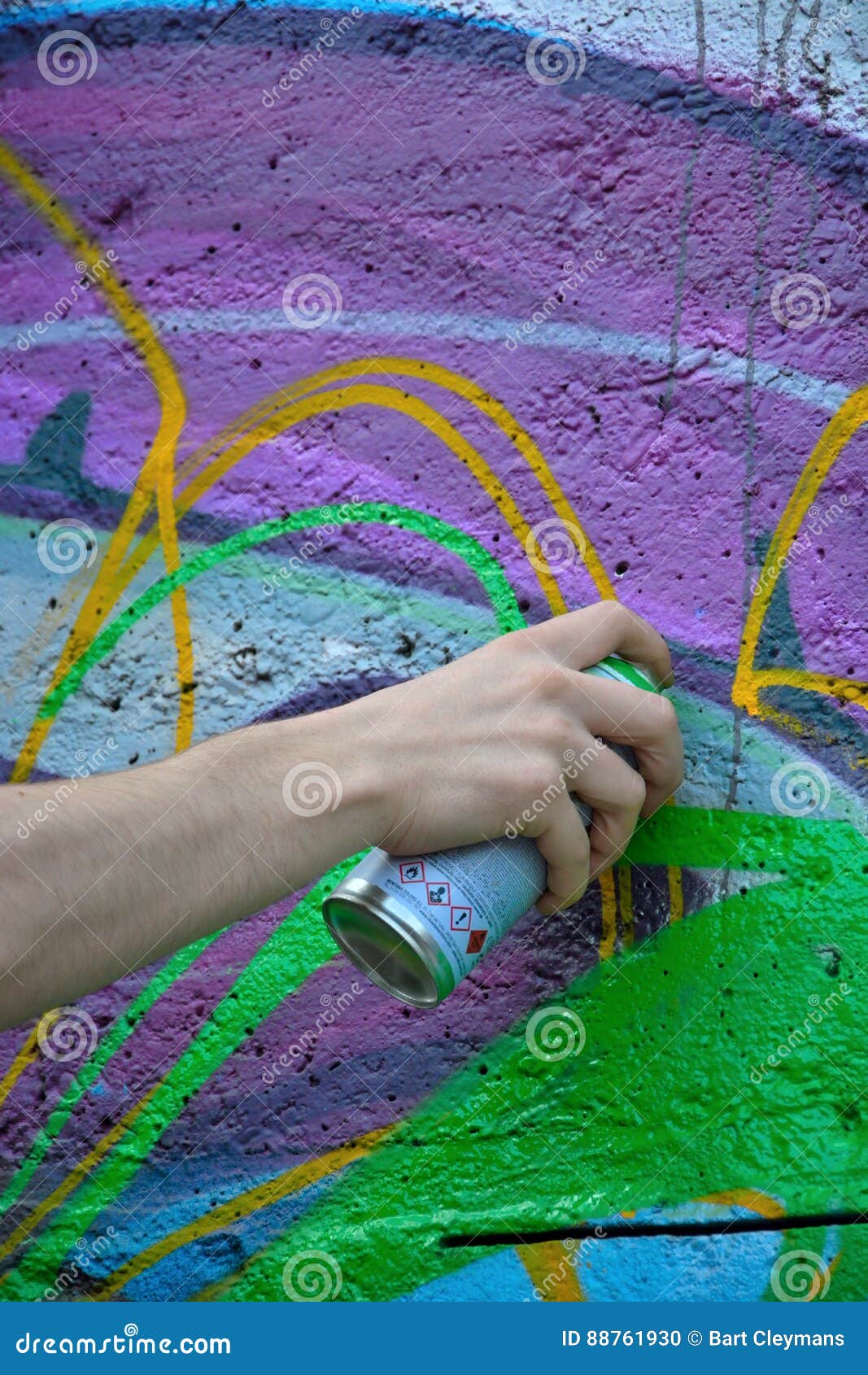 Detail of a tagger editorial image. Image of tagger, hand - 88761930
