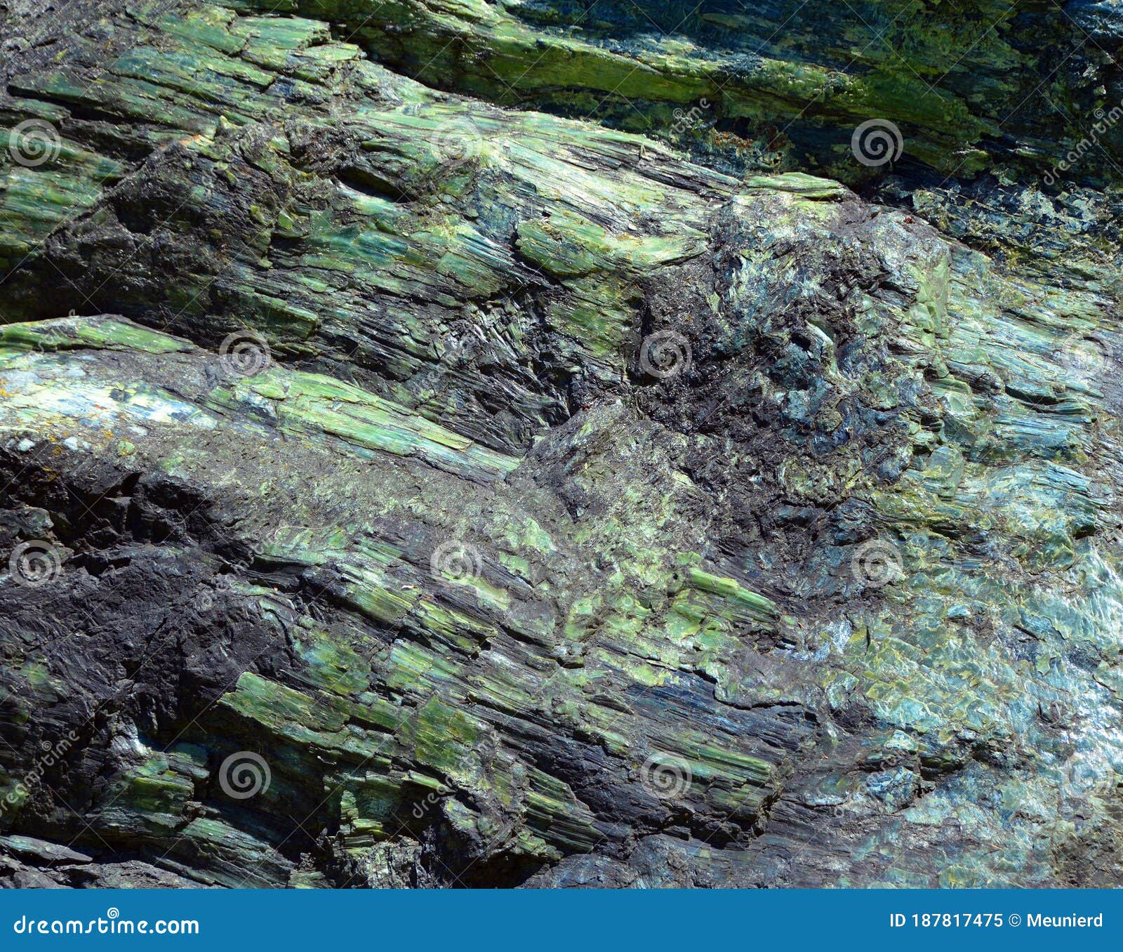 The Detail Texture of Asbestos Stock Image - Image of building ...