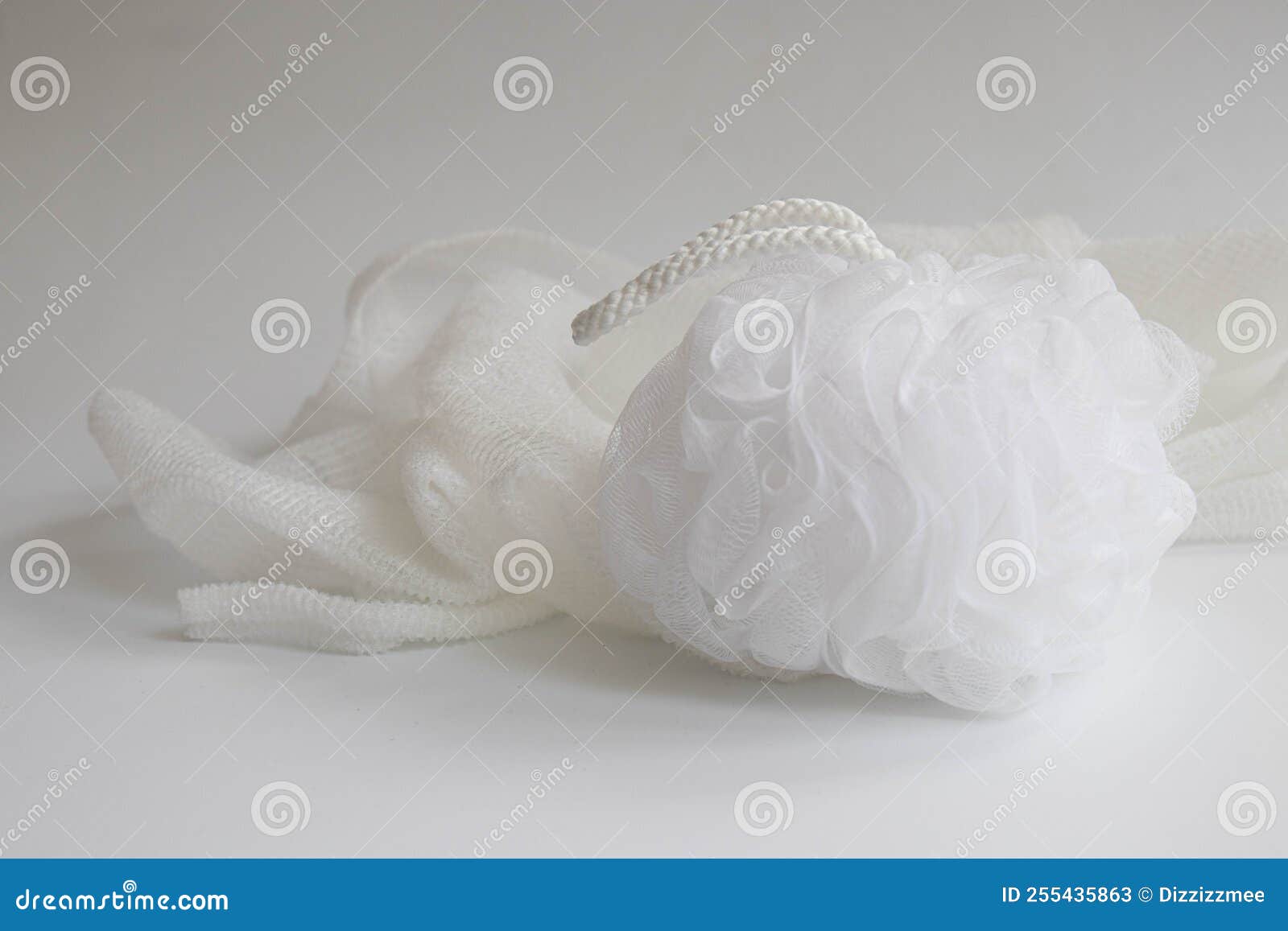 Close Up White Sponge on Grey Background Stock Image - Image of relax ...
