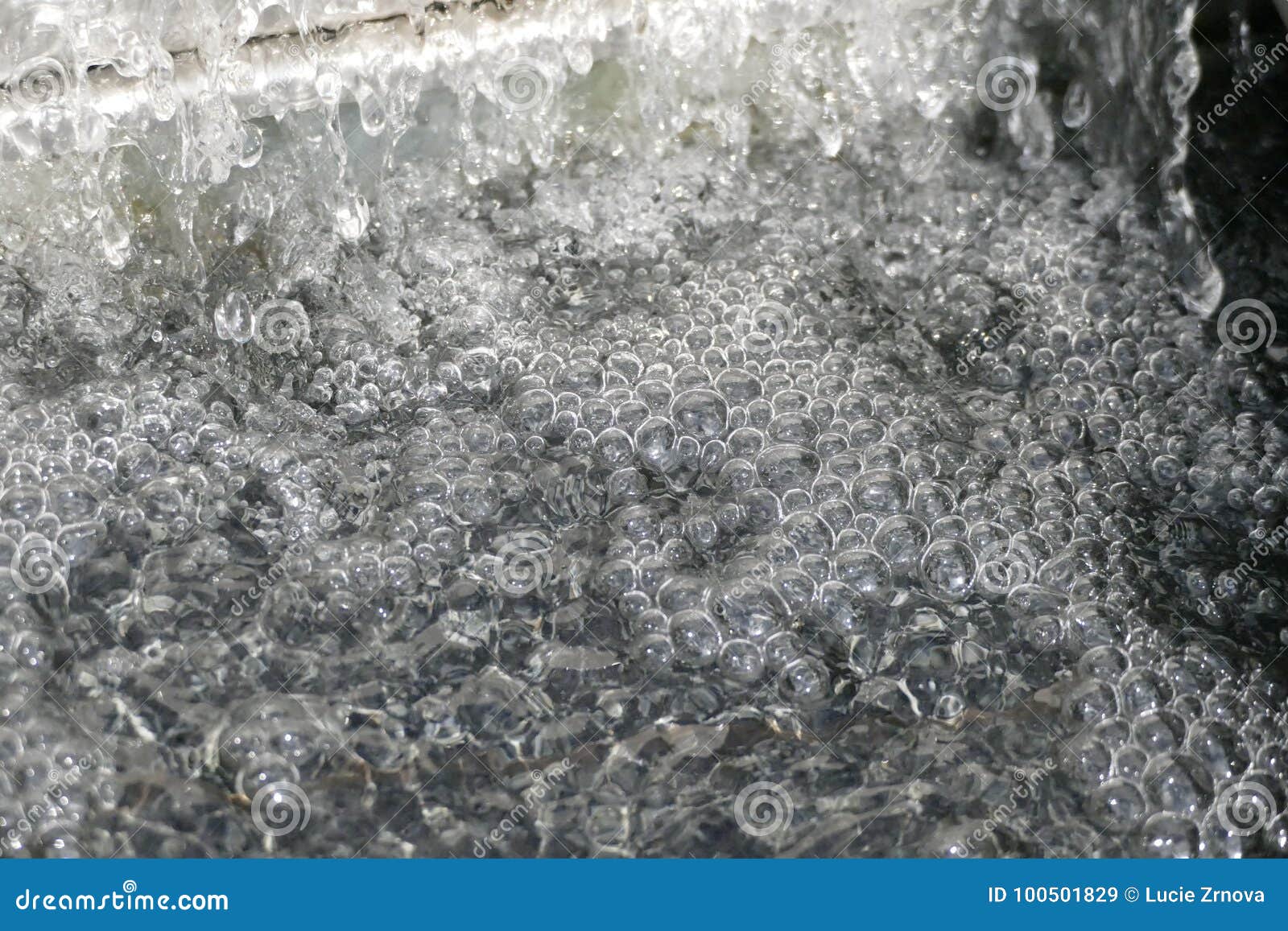 Texture of a Whirling Water in a Pool Stock Image - Image of leisure ...