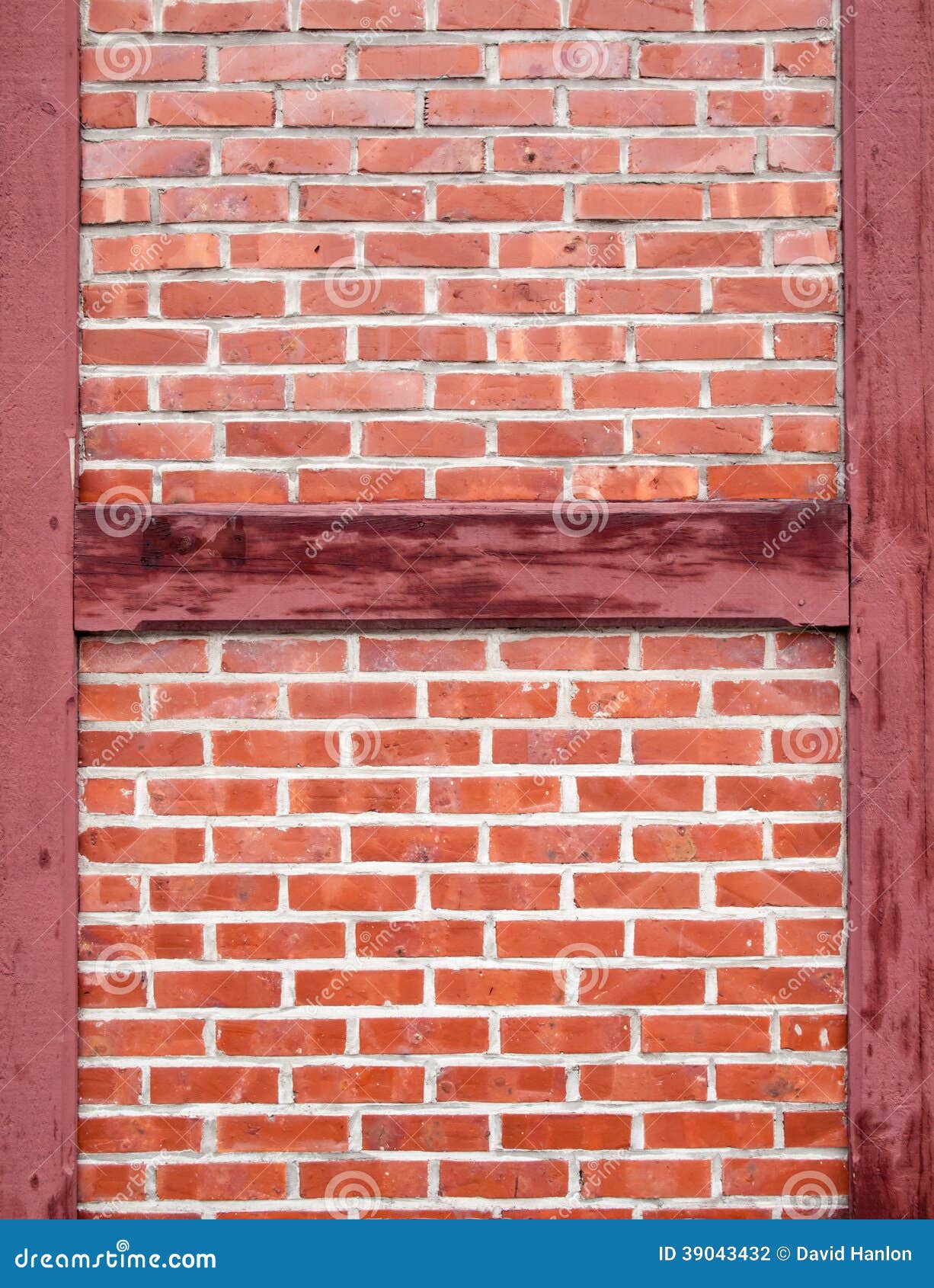 Detail of Timber Frame Wall Stock Photo - Image of bricks, peeling ...