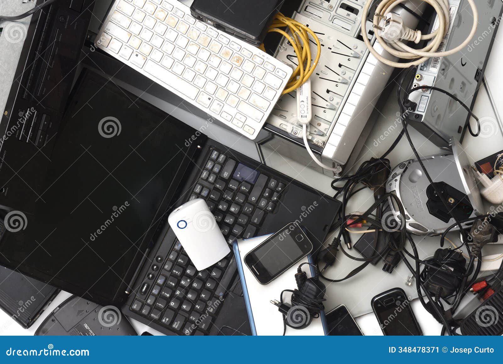 Pile Of Electronic Components Stock Image | CartoonDealer.com #74830711