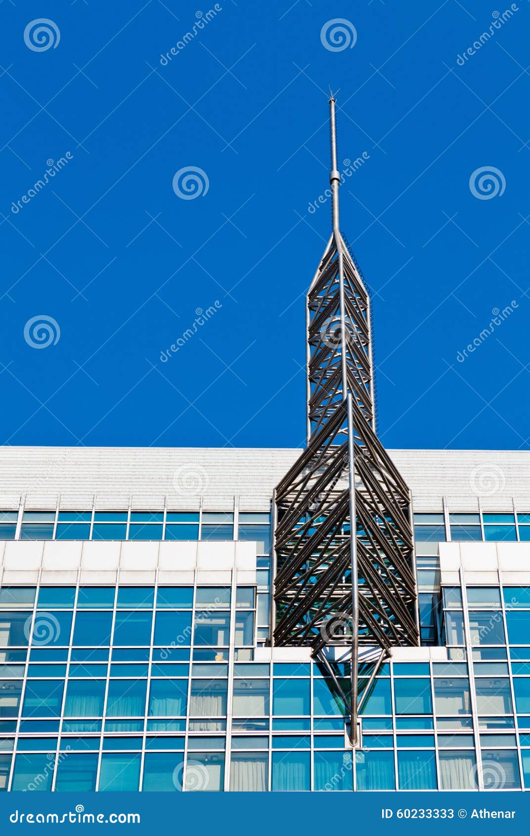 Detail of Transmitter Tower Stock Image - Image of background ...