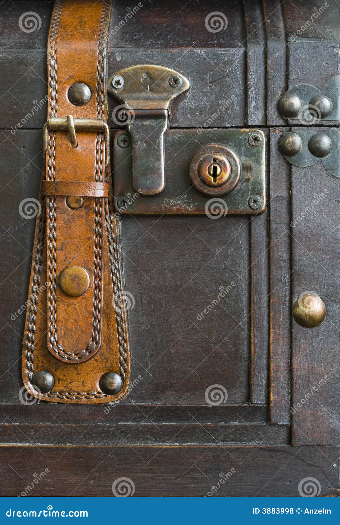 Detail of the Treasure Chest Stock Photo - Image of close, secret: 3883998