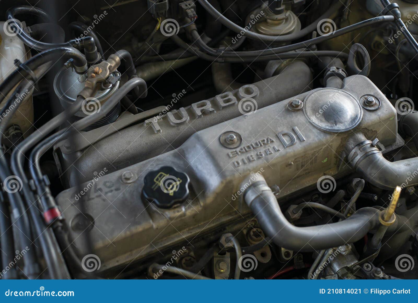 Detail of a Turbo Diesel Engine 2 Editorial Photo - Image of equipment ...
