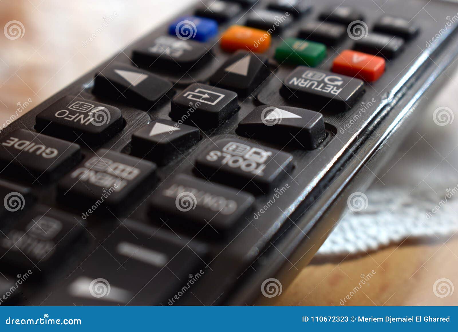 TV remote detail stock image. Image of television, control - 110672323