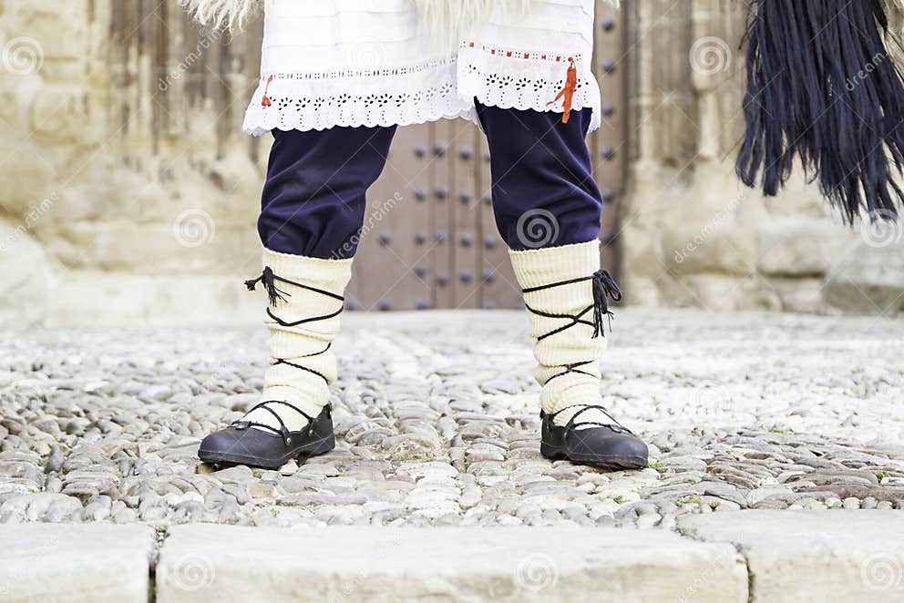 Detail of a Typical Basque Outfit Stock Photo - Image of classic, male ...