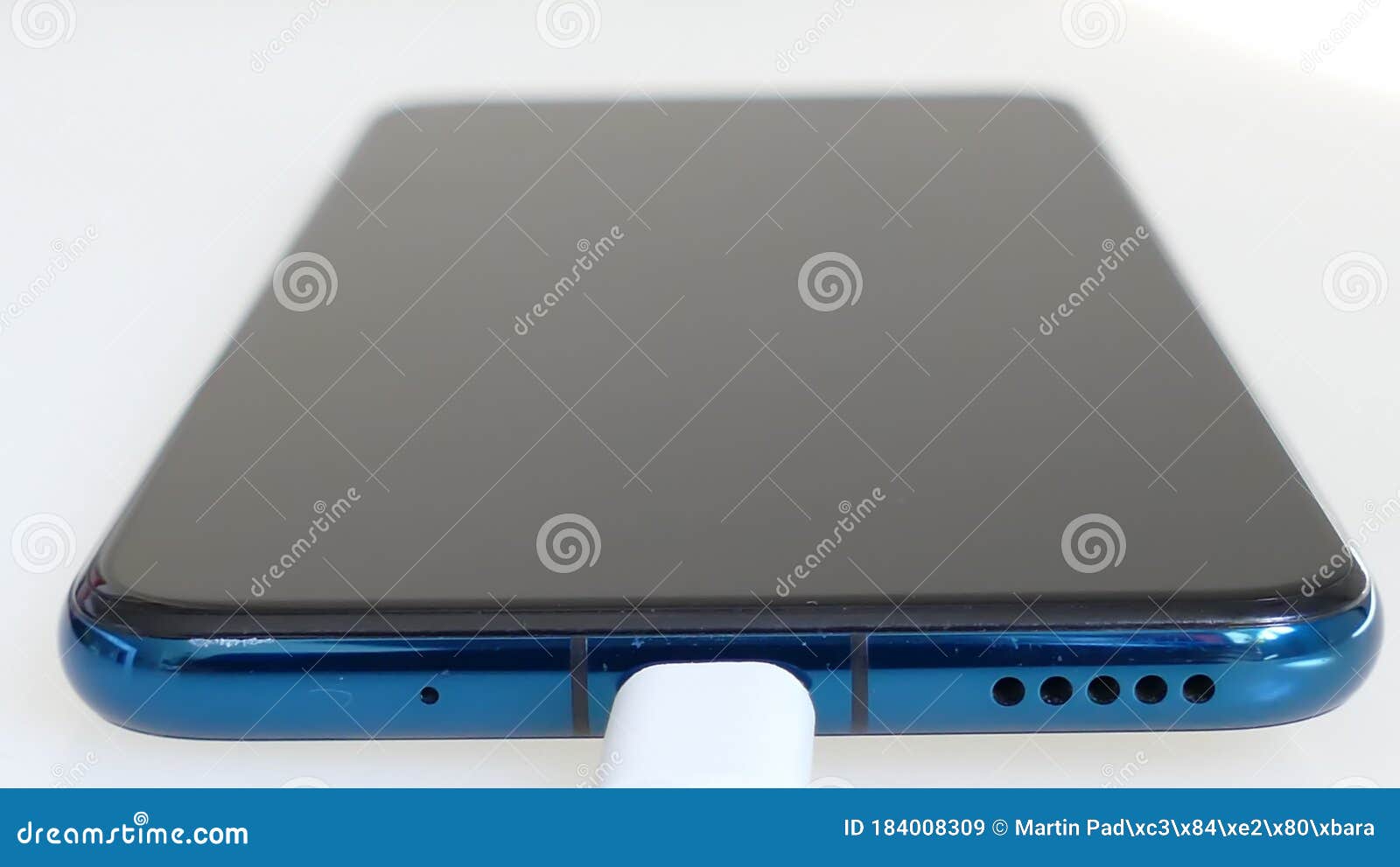 Detail of Usb Type C Cable Ready To Connect To a Mobile Phone Stock ...