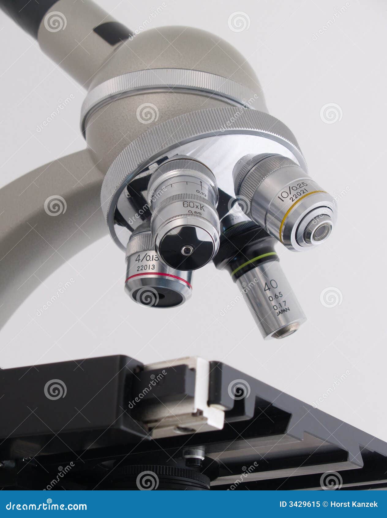 Detail Van Optische Microscoop Stock Afbeelding - Image of hulpmiddel ...