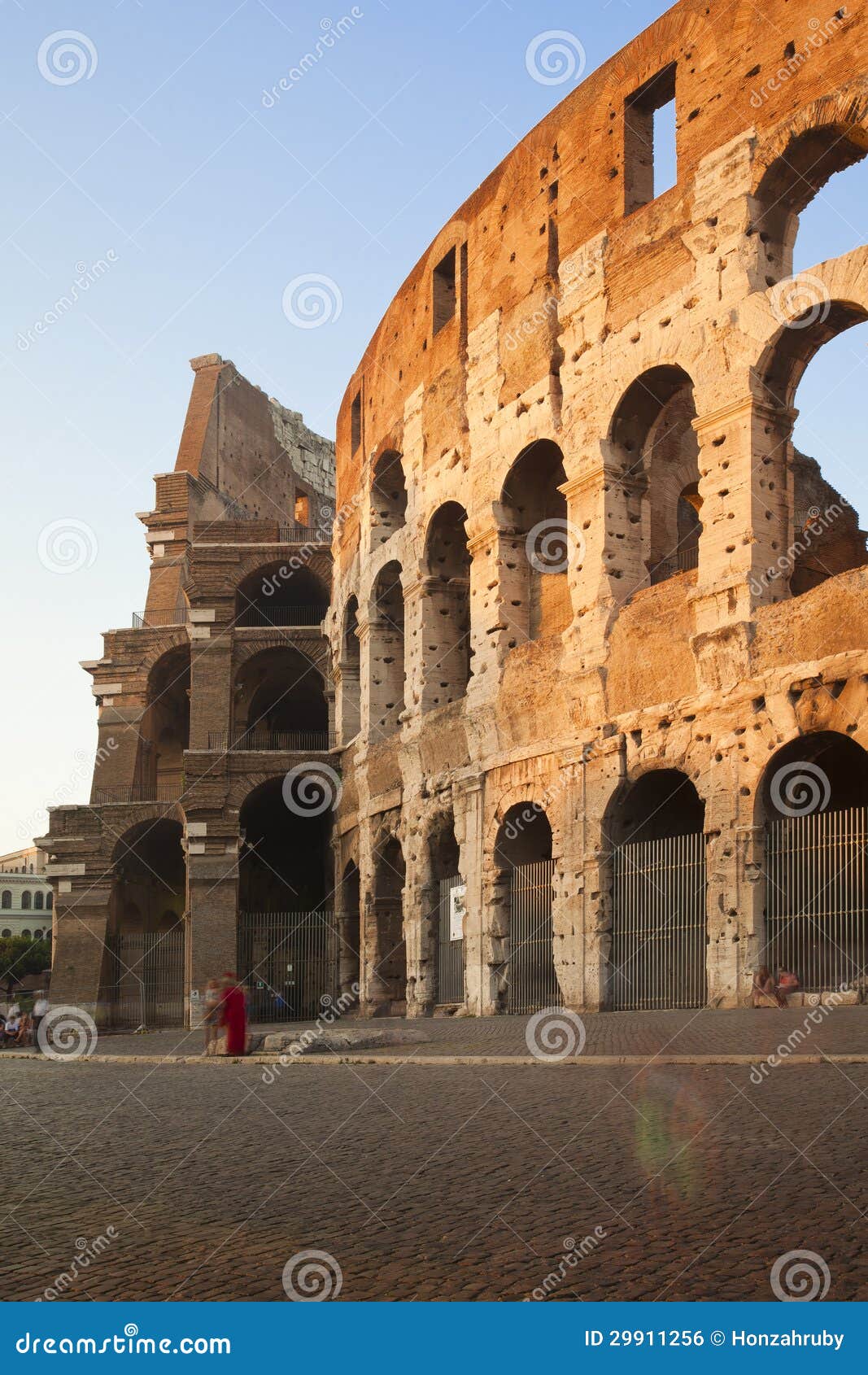 Colosseo at sunset, Rome stock photo. Image of city, antique - 29911256