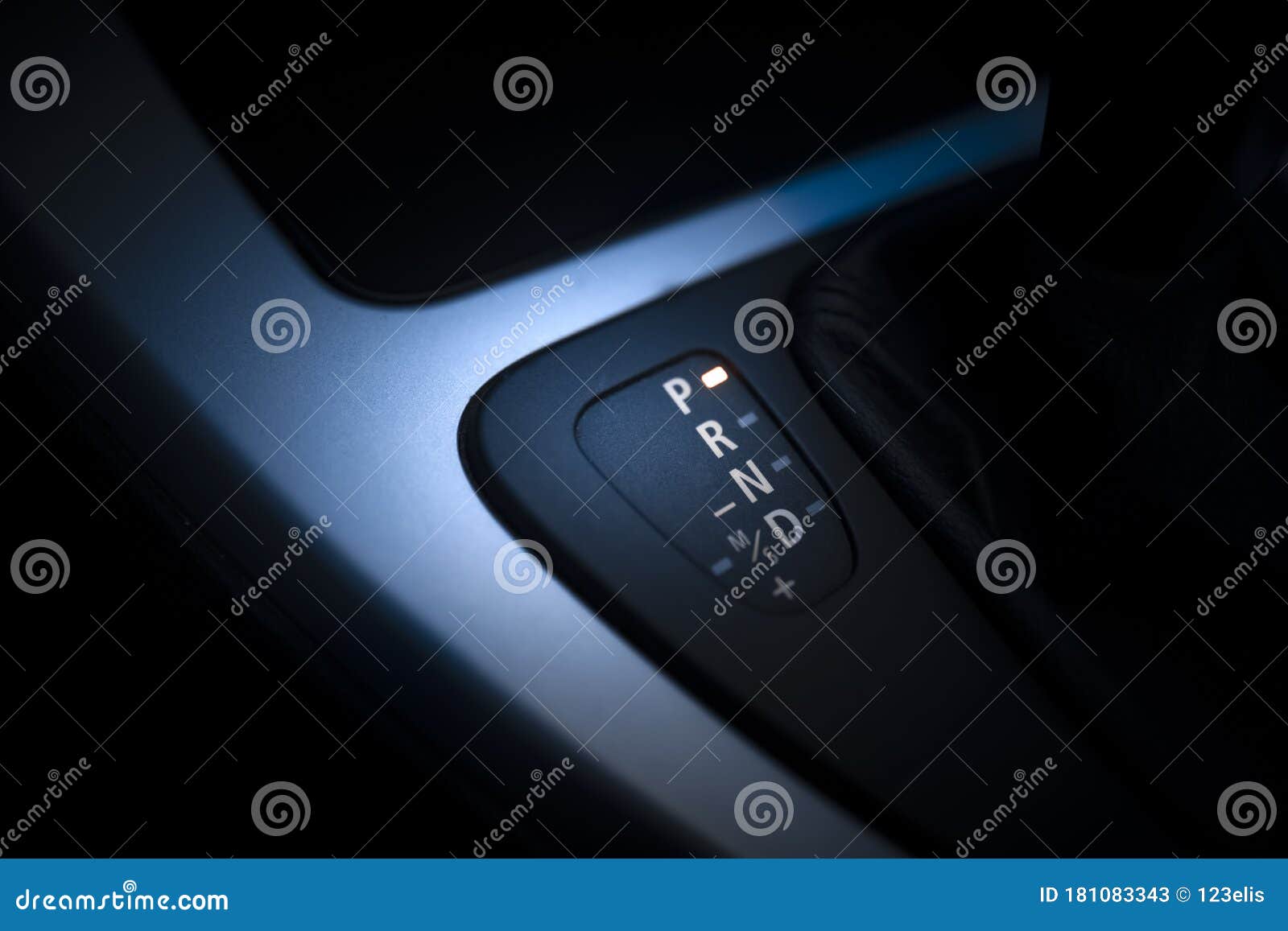 Detail view of gear stick stock image. Image of reward - 181083343